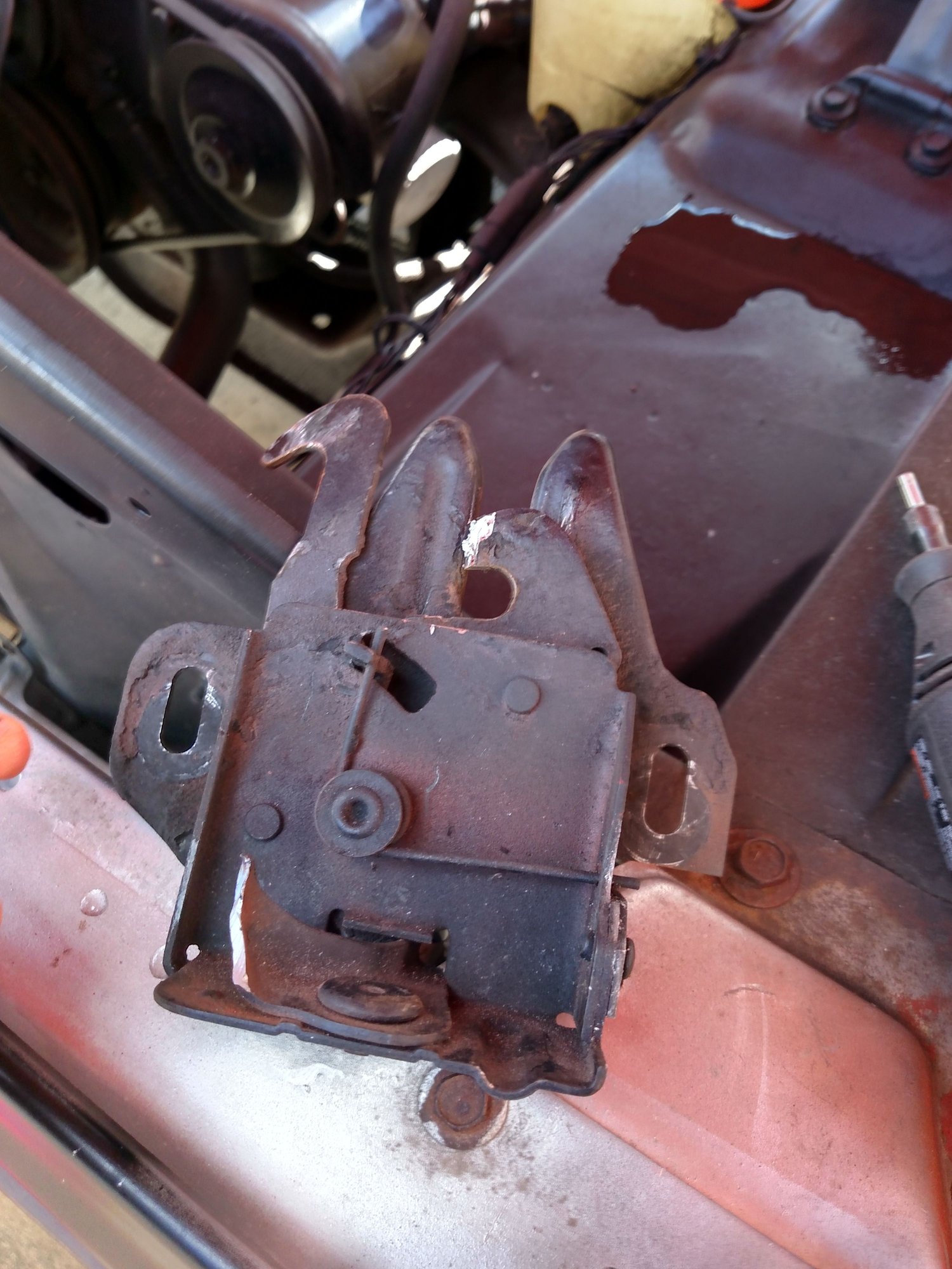 Hood latch is stuck - Ford Truck Enthusiasts Forums