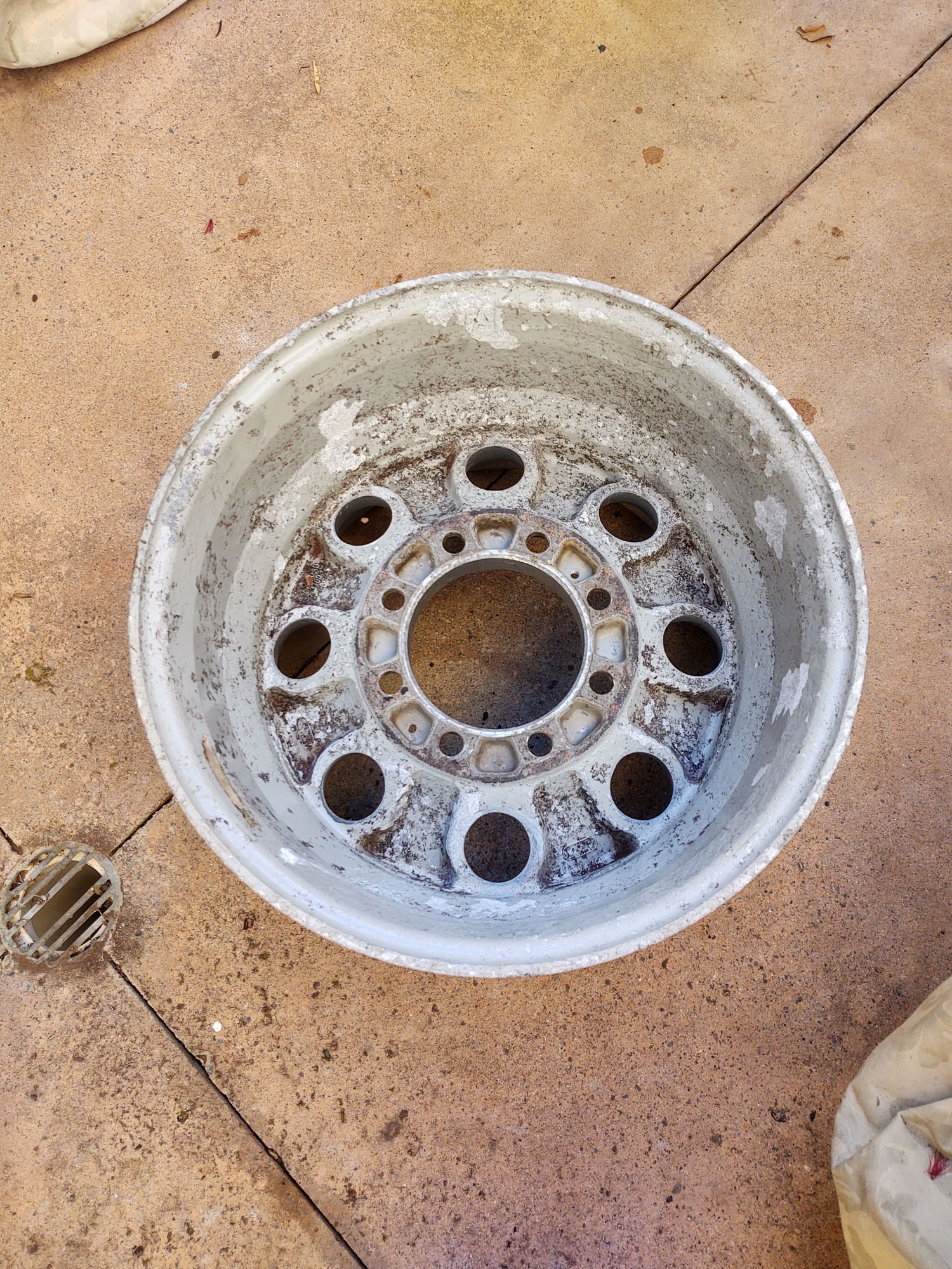 Vintage Weld Racing Aluminum Ford Truck Rims 16.5x10.5 8x6.5 Bolt ...