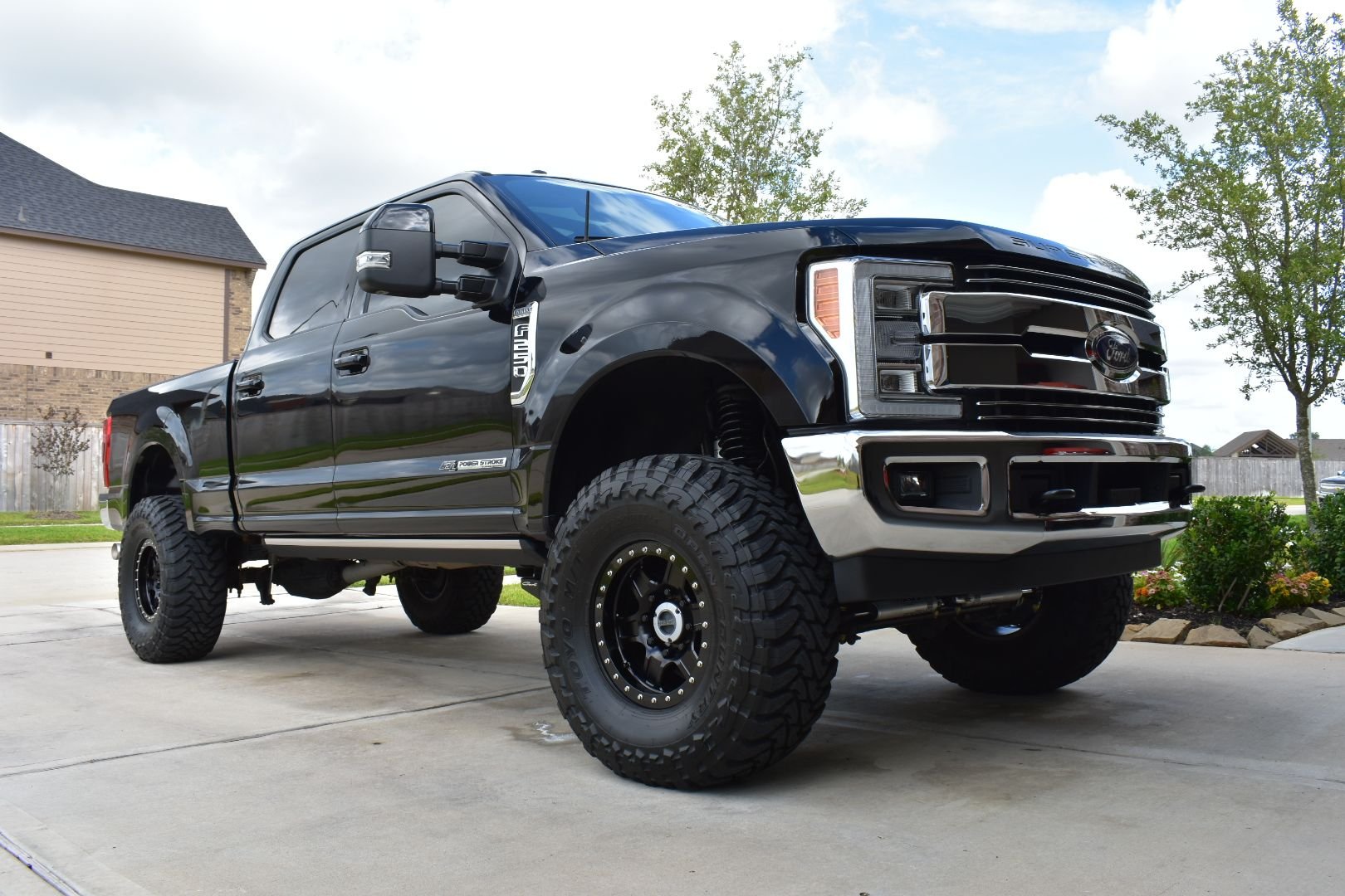 My F250 w/ a 4.5" Carli and new 17" forged wheels - Page 3 - Ford Truck ...