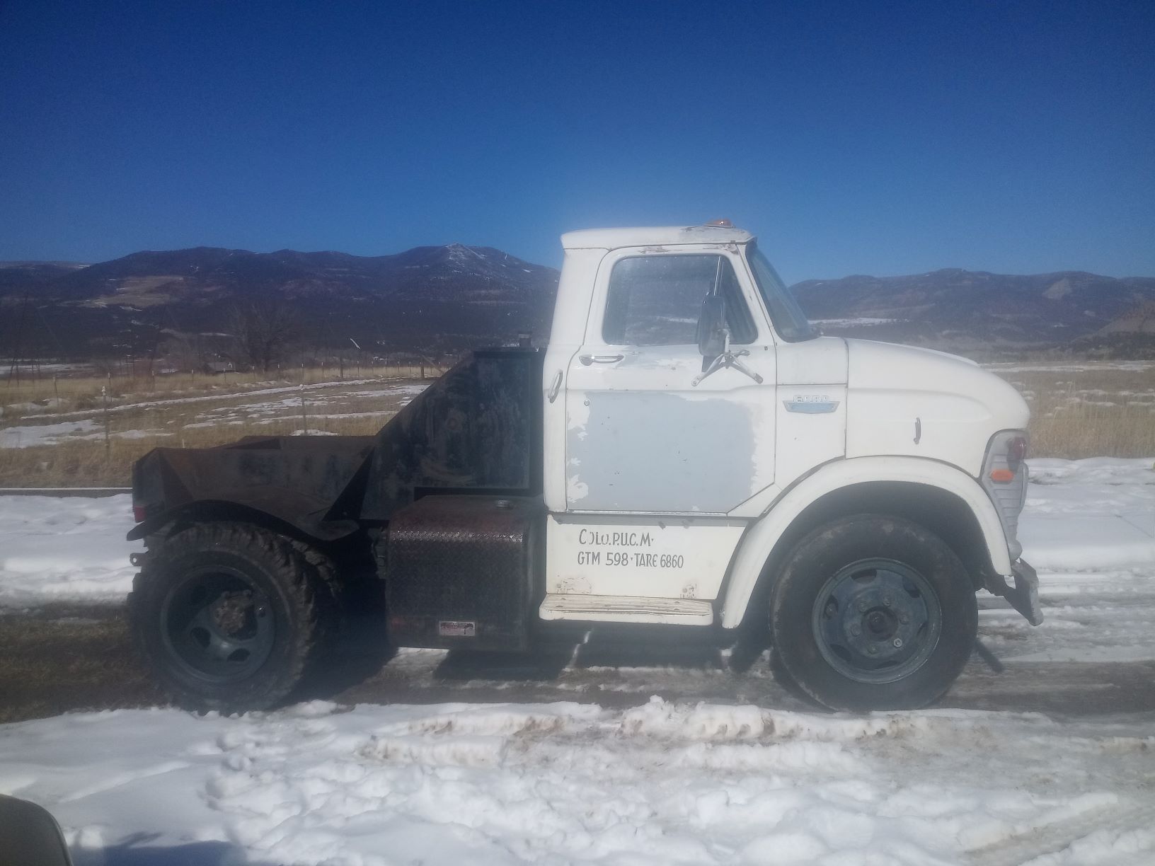 Wife wants it GONE! - 1965 Ford N500 Trailer Toter For Sale - Make an ...