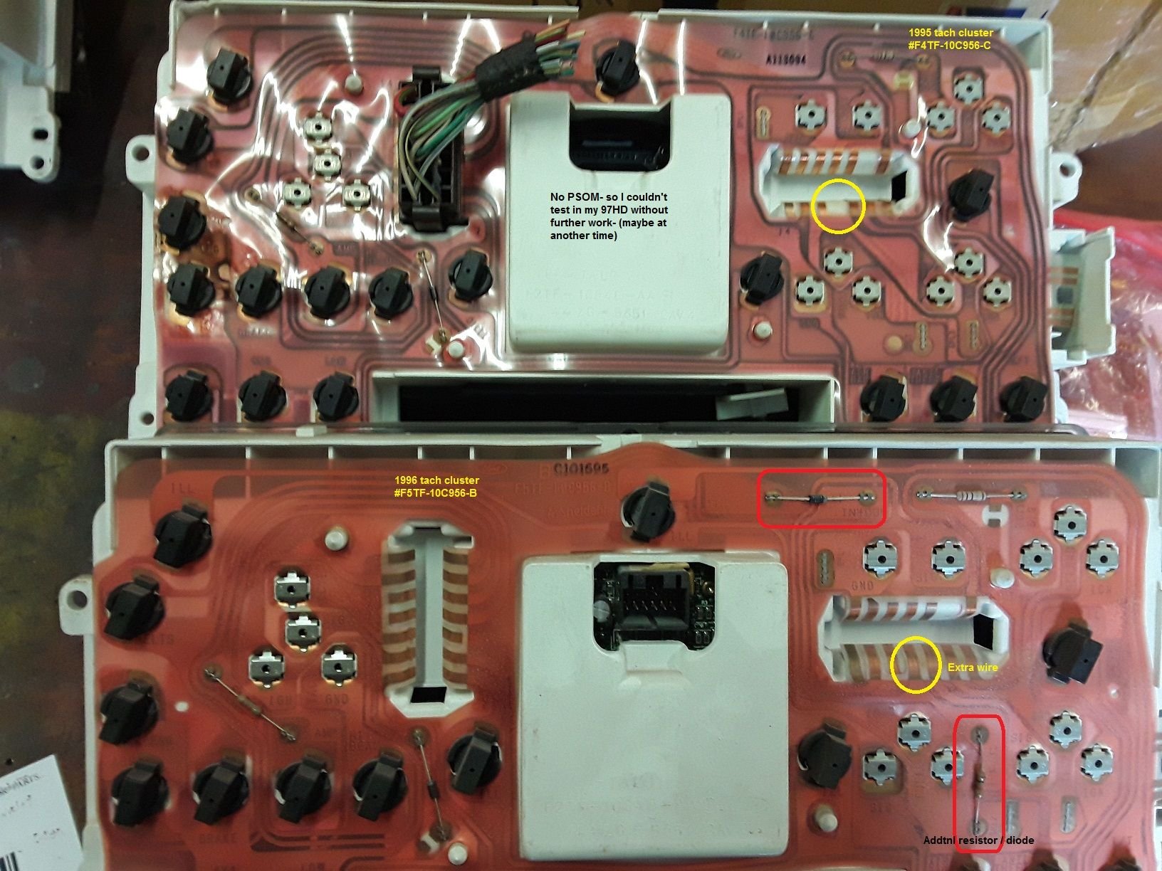 Instrument Cluster Cross-compatibility - Page 8 - Ford Truck ...