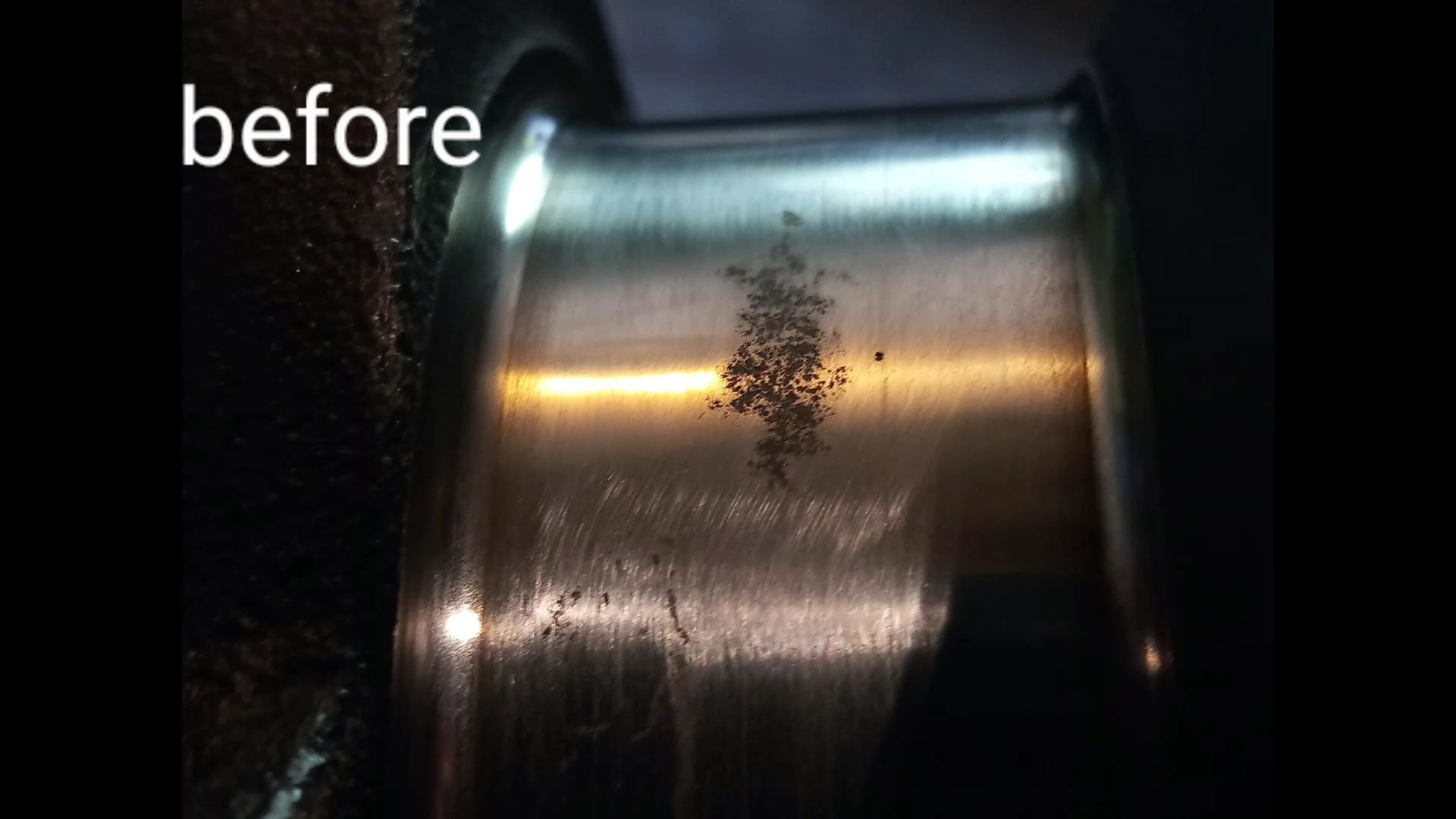 "pitting" marks before/after hand polish - Ford Truck Enthusiasts Forums