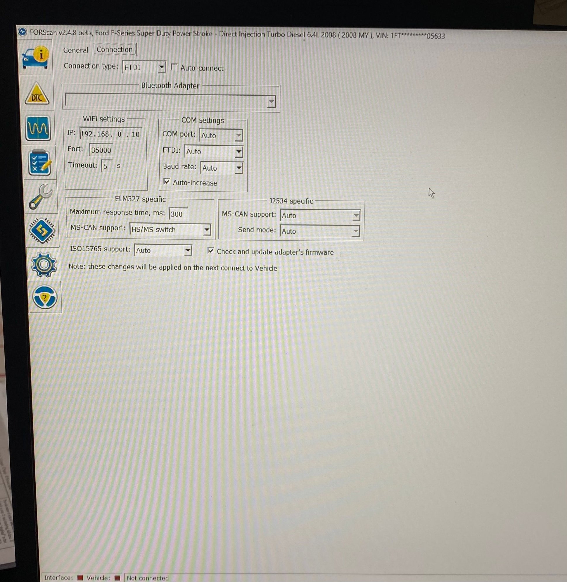Forscan issue - Ford Truck Enthusiasts Forums