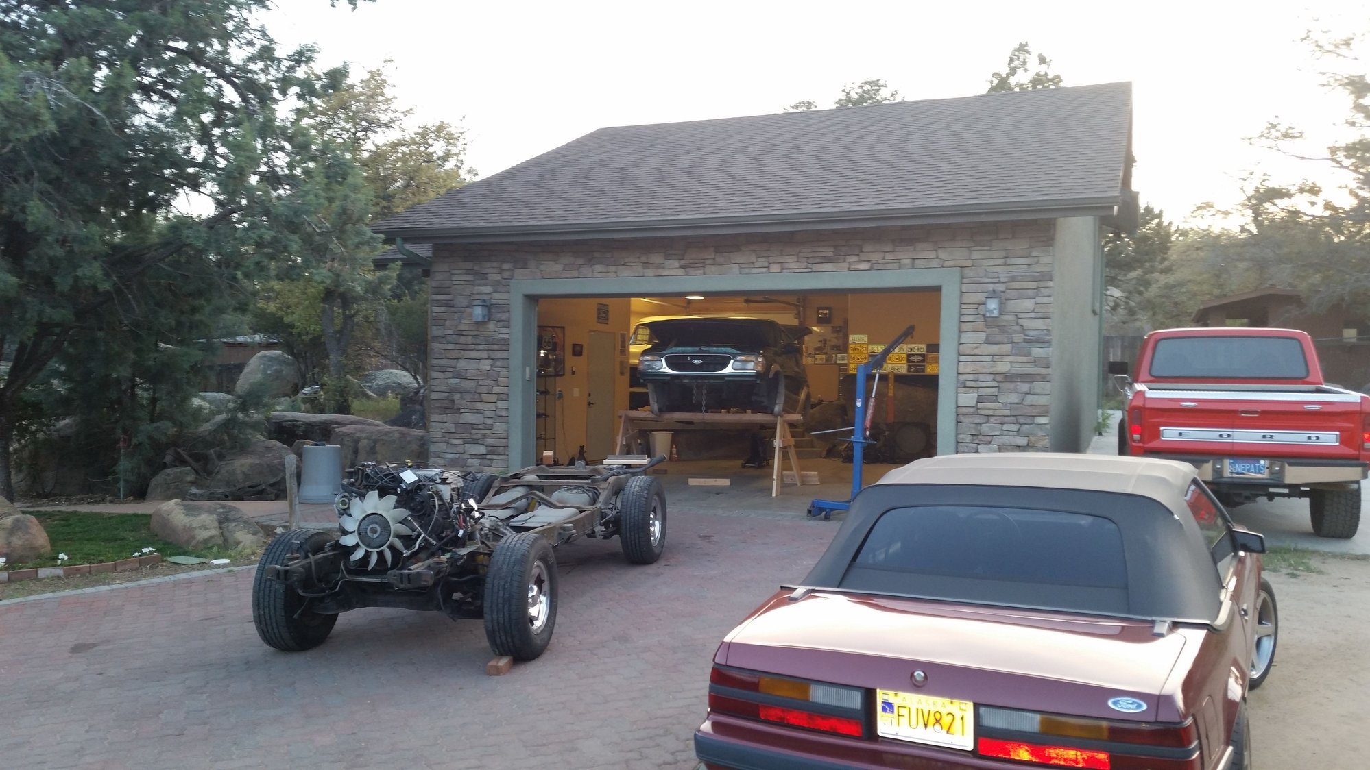 1953 F-100 on Explorer Chassis - Ford Truck Enthusiasts Forums