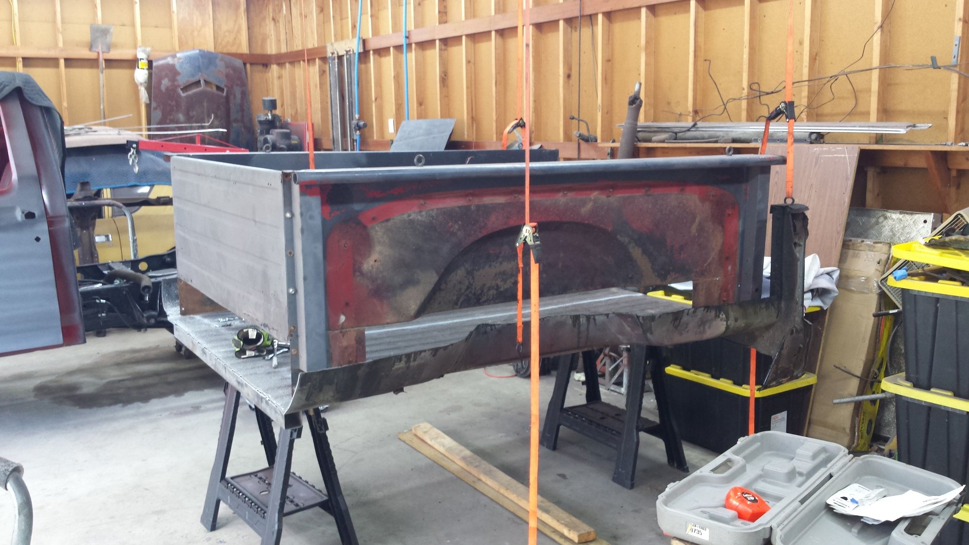 What's the Best way to lift the cab off frame with little help - Ford ...