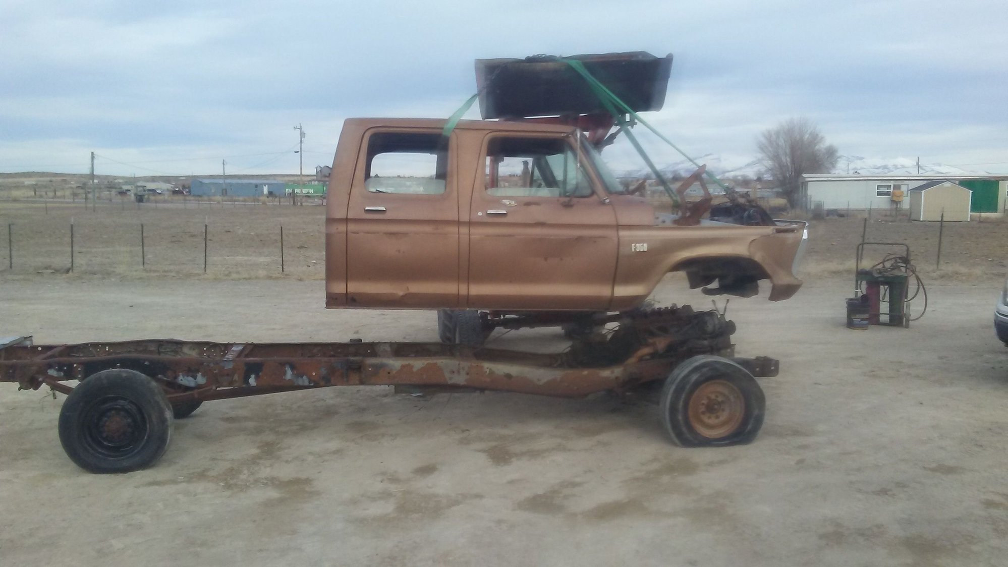 74 Crew Cab Frame swap - Ford Truck Enthusiasts Forums