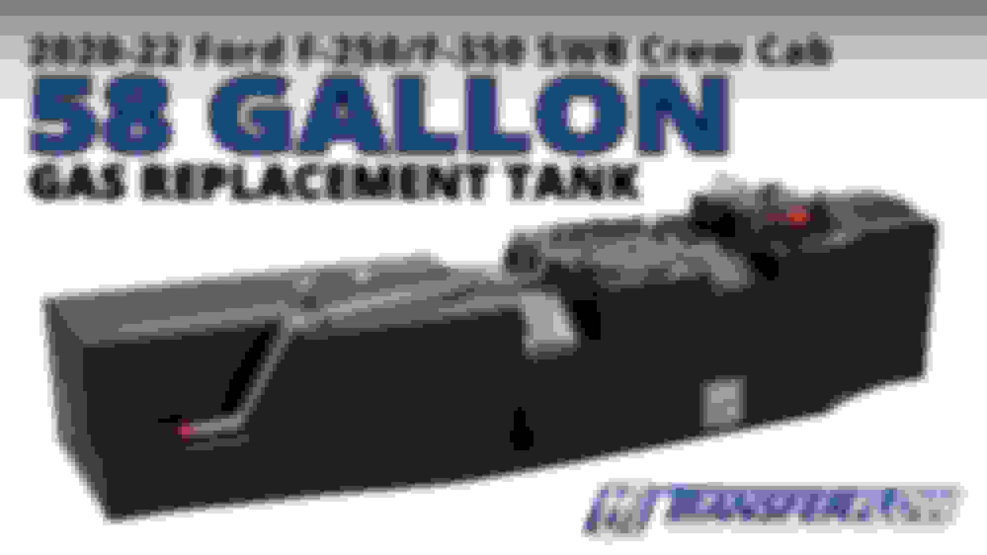 58-gallon gas replacement tank for Ford 7.3L Super Duty trucks - NOW IN ...