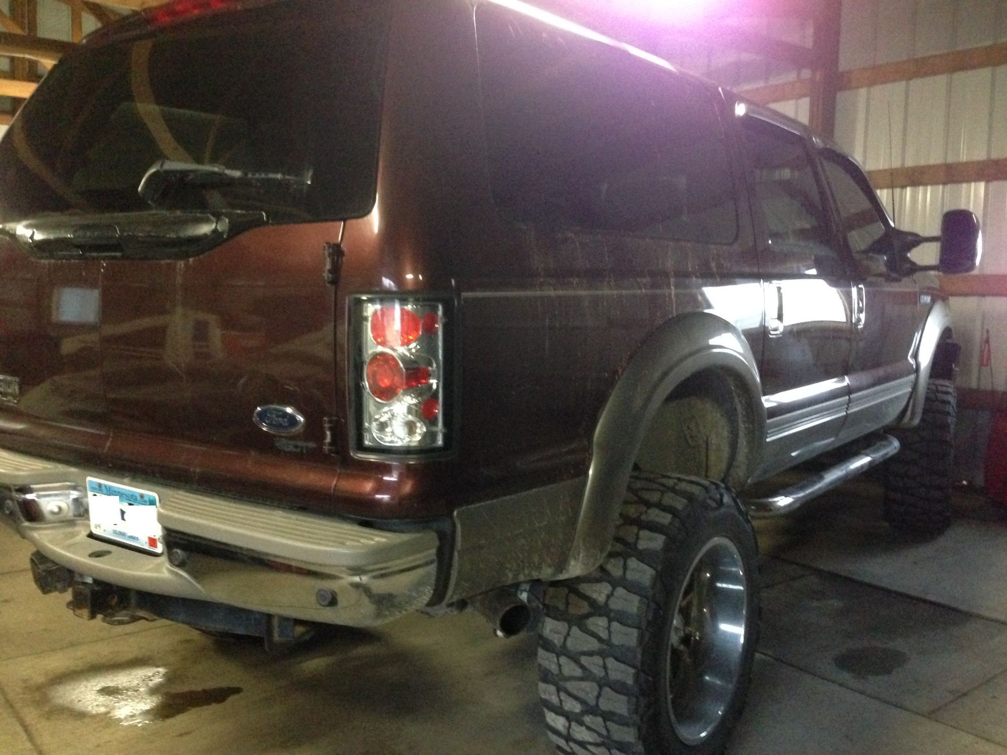 New to me 2000 Excursion V10 (lifted) - Just blew a spark plug - Ford ...