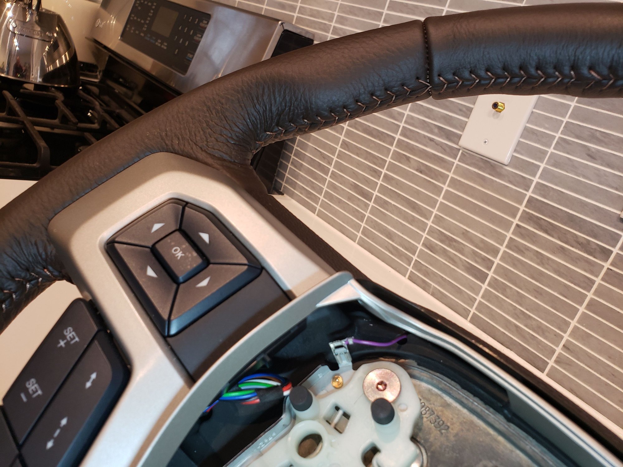 F250 King Ranch Steering Wheel Java leather - Ford Truck Enthusiasts Forums