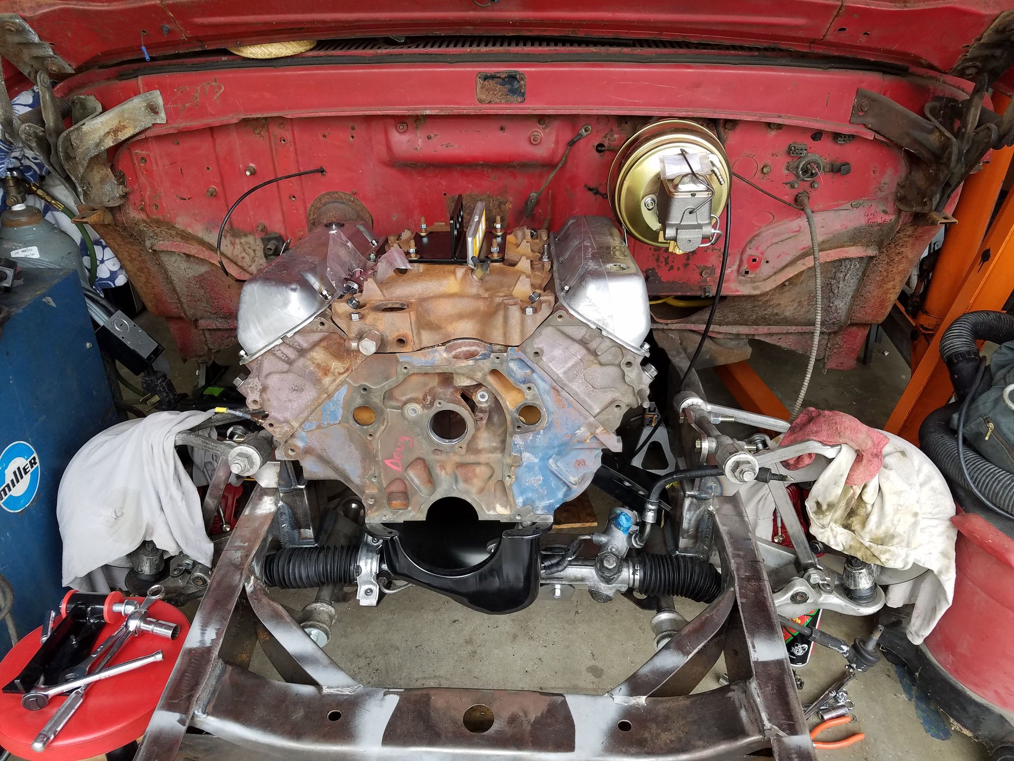 '64 F100 460 engine swap with C4 IFS - Page 3 - Ford Truck Enthusiasts ...