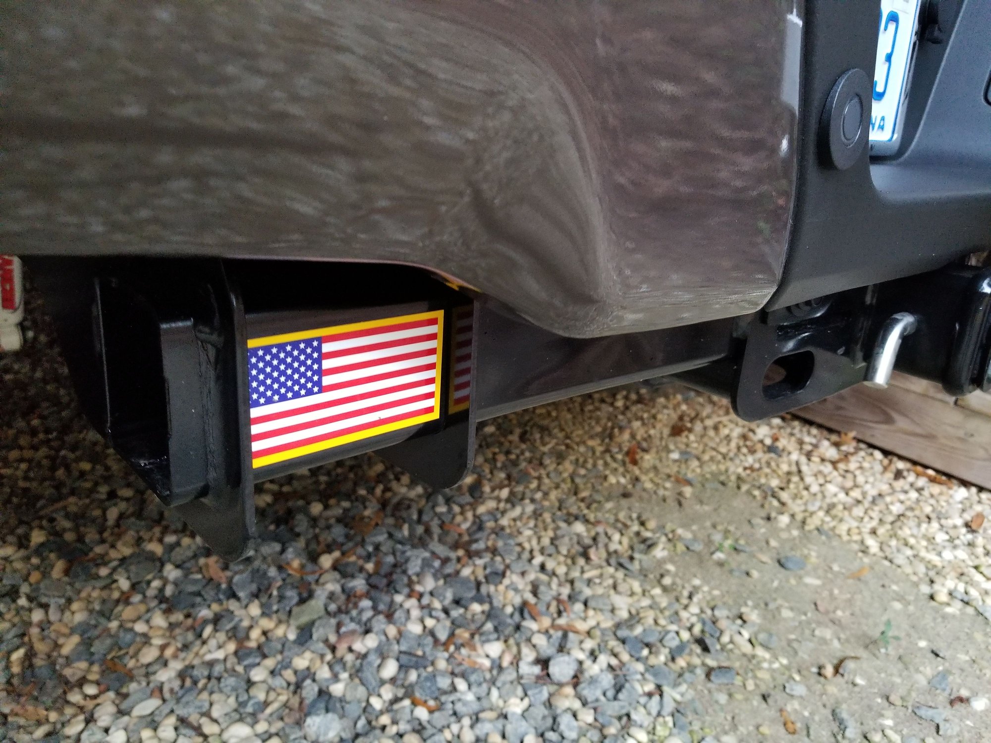 Receiver hitch US Flag decal - Ford Truck Enthusiasts Forums