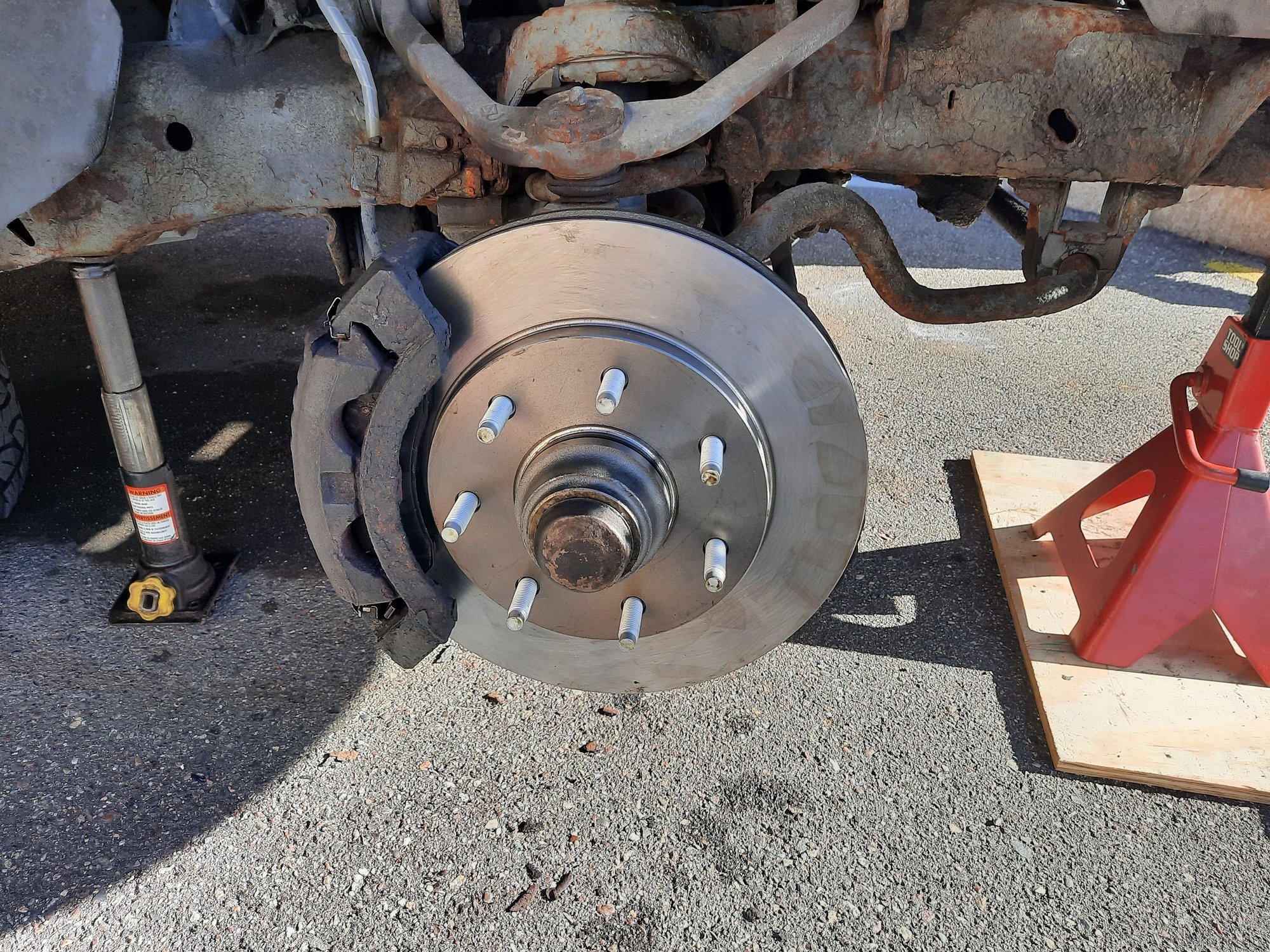Brake rotors for front with trucks with abs but my do not have it ...