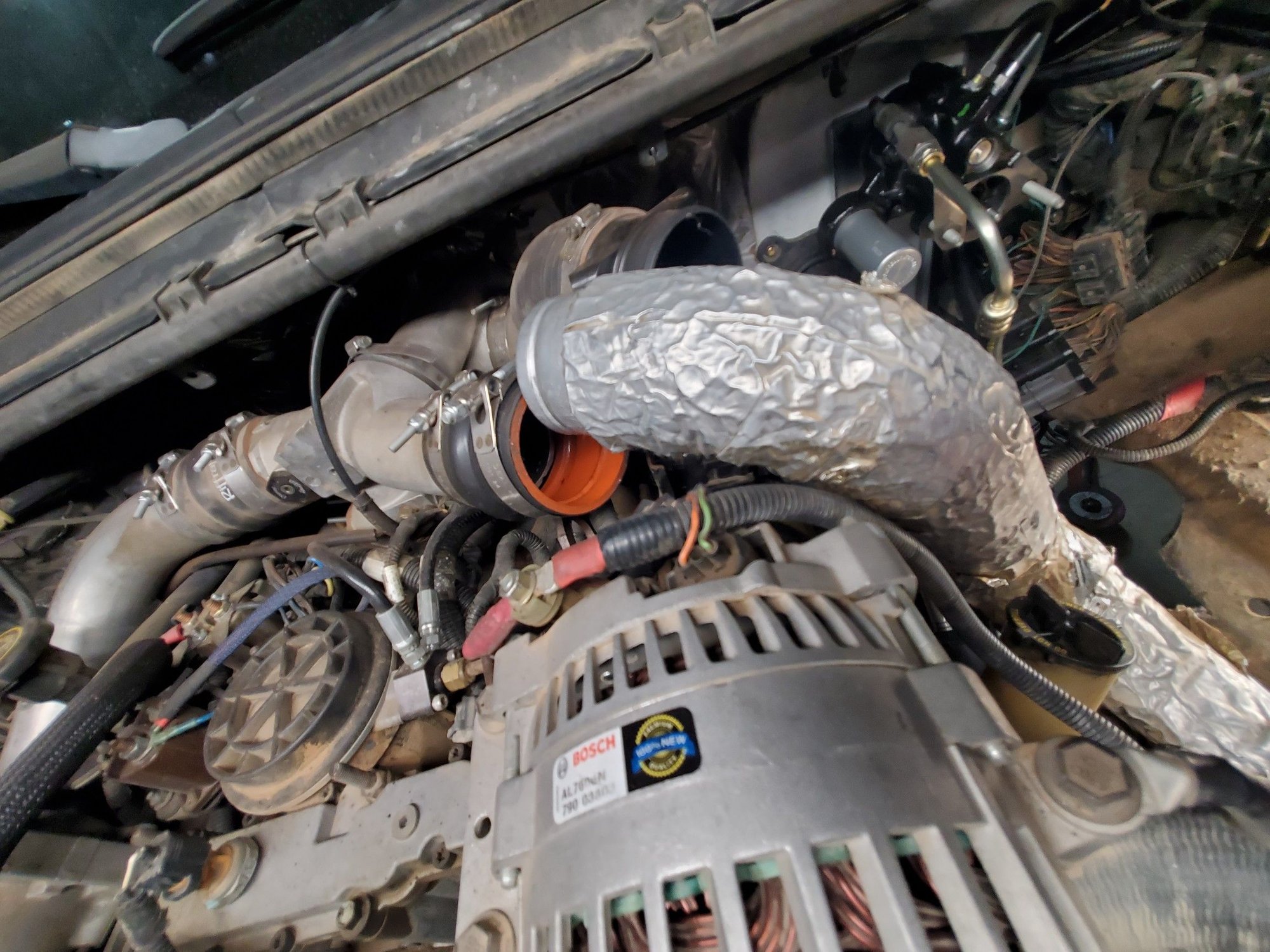 7.3 Intercooler pipe hard to install - Ford Truck Enthusiasts Forums