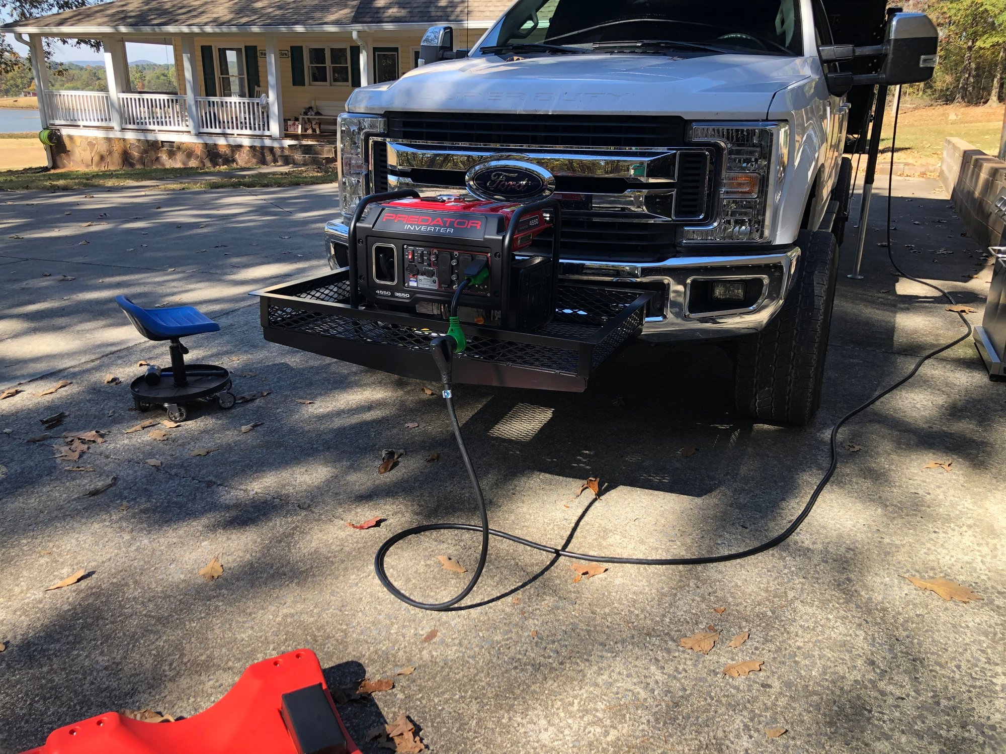 Let’s see your Generators mounted on your Truck Campers - Page 3 - Ford ...