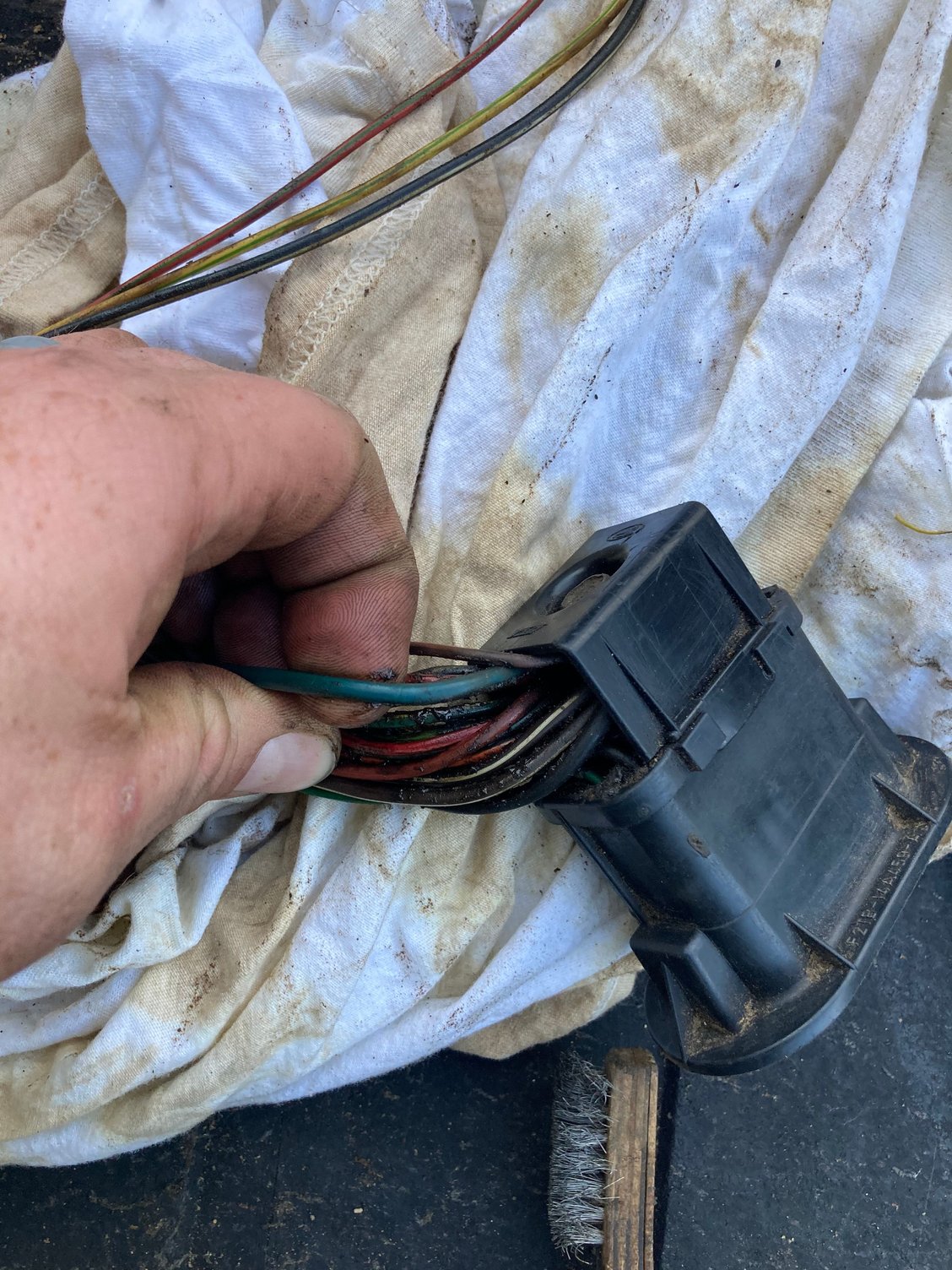 1994 F150 Factory wiring harness for brake controller - Ford Truck ...