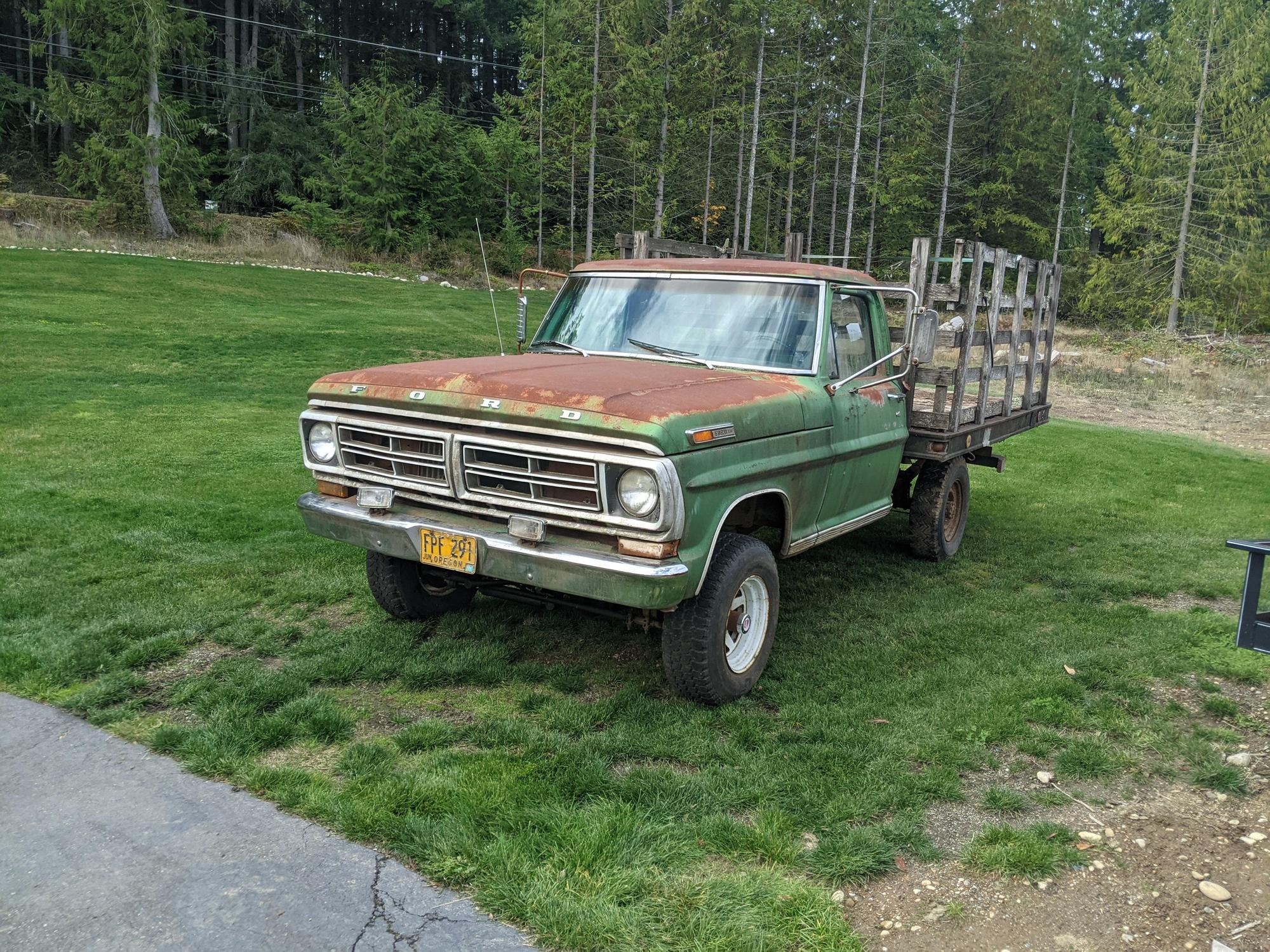Another 1972 f100 4x4 flatbed project - Ford Truck Enthusiasts Forums