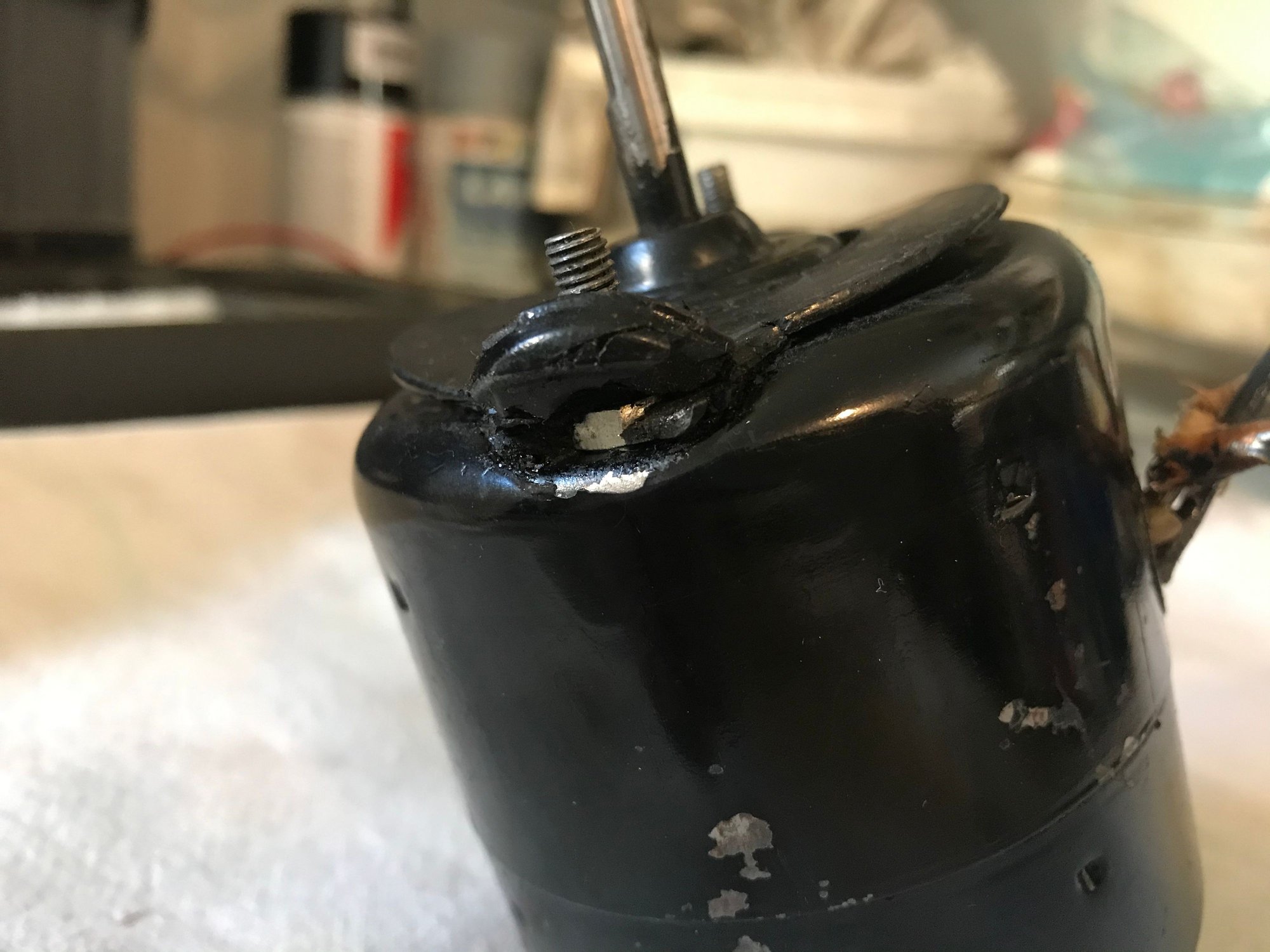 Ford F100 1956 heater motor - disassembly - Ford Truck Enthusiasts Forums