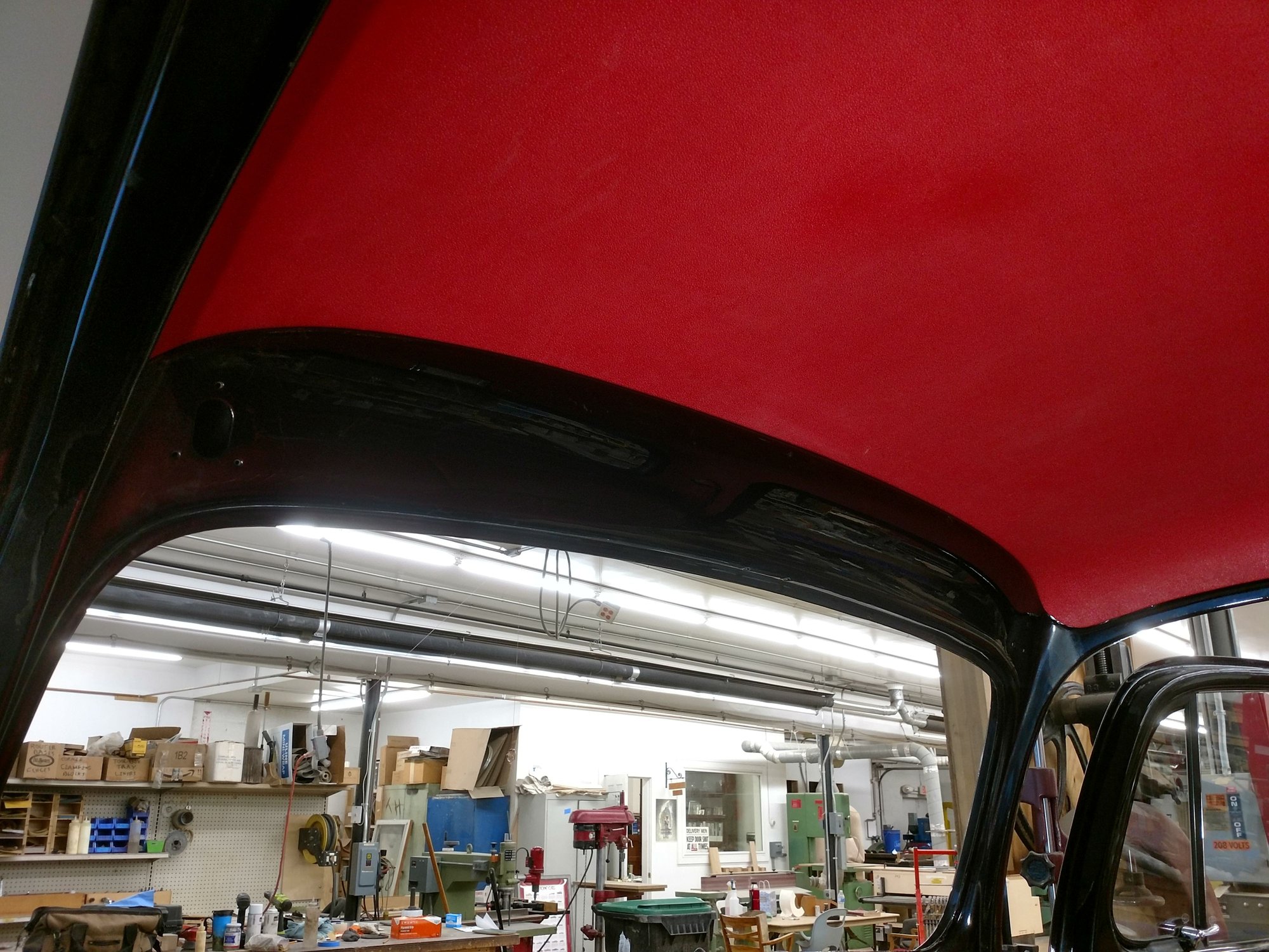 Headliner 1951 ford f1 cardboard or ABS - Ford Truck Enthusiasts Forums