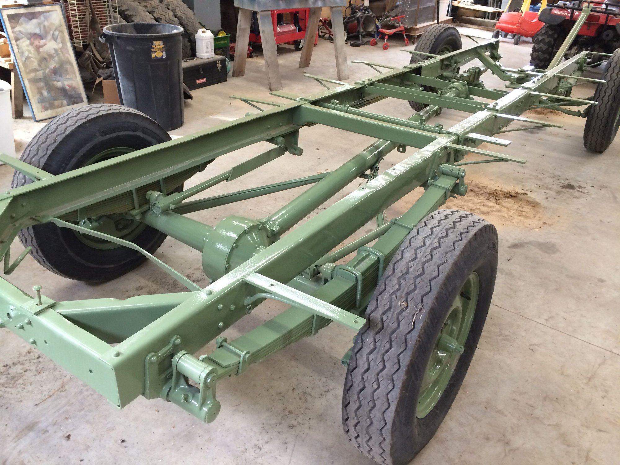 Can you all help identify this frame and running gear? - Ford Truck ...