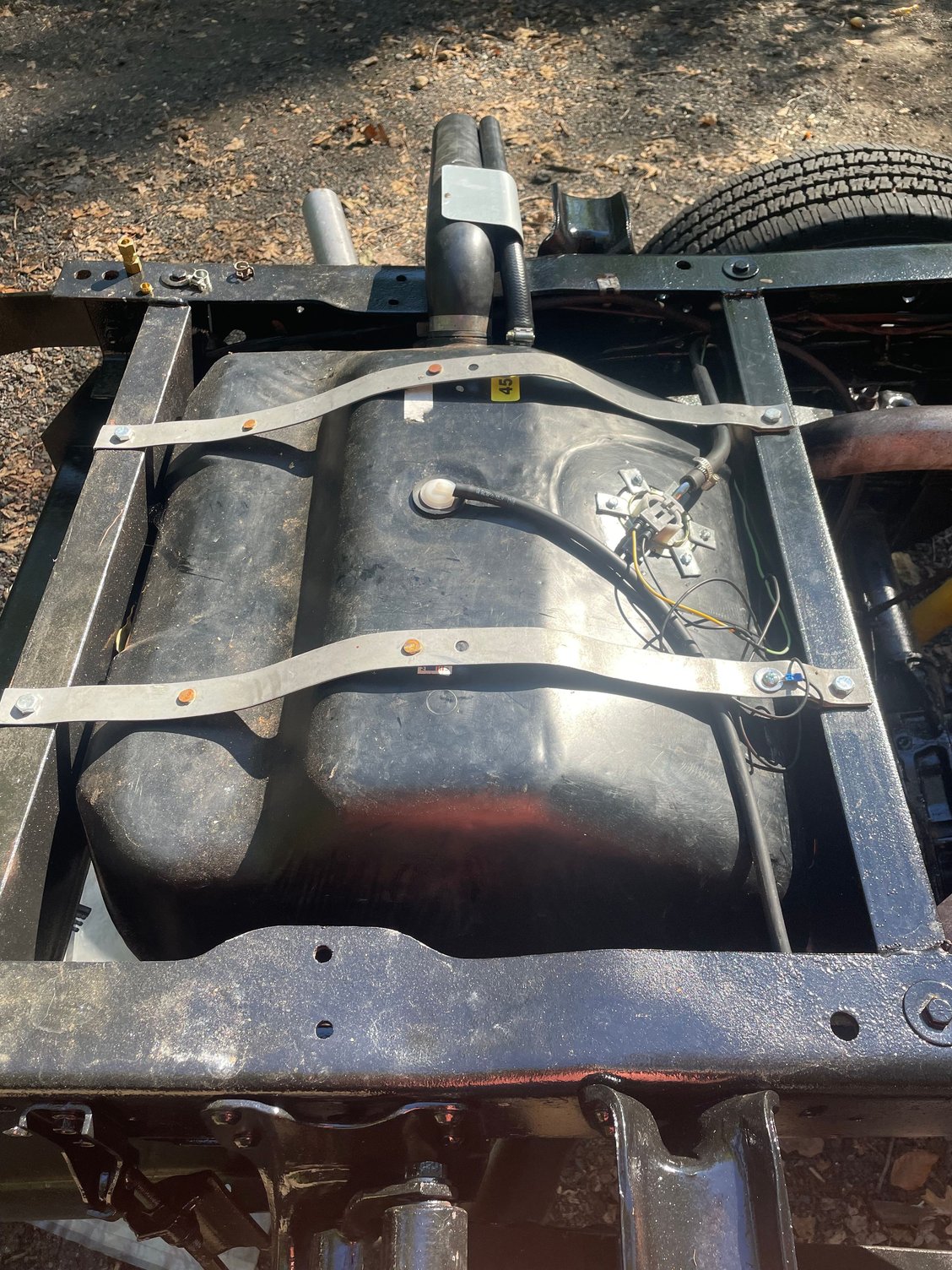 76 high boy fuel tank relocation questions - Ford Truck Enthusiasts Forums