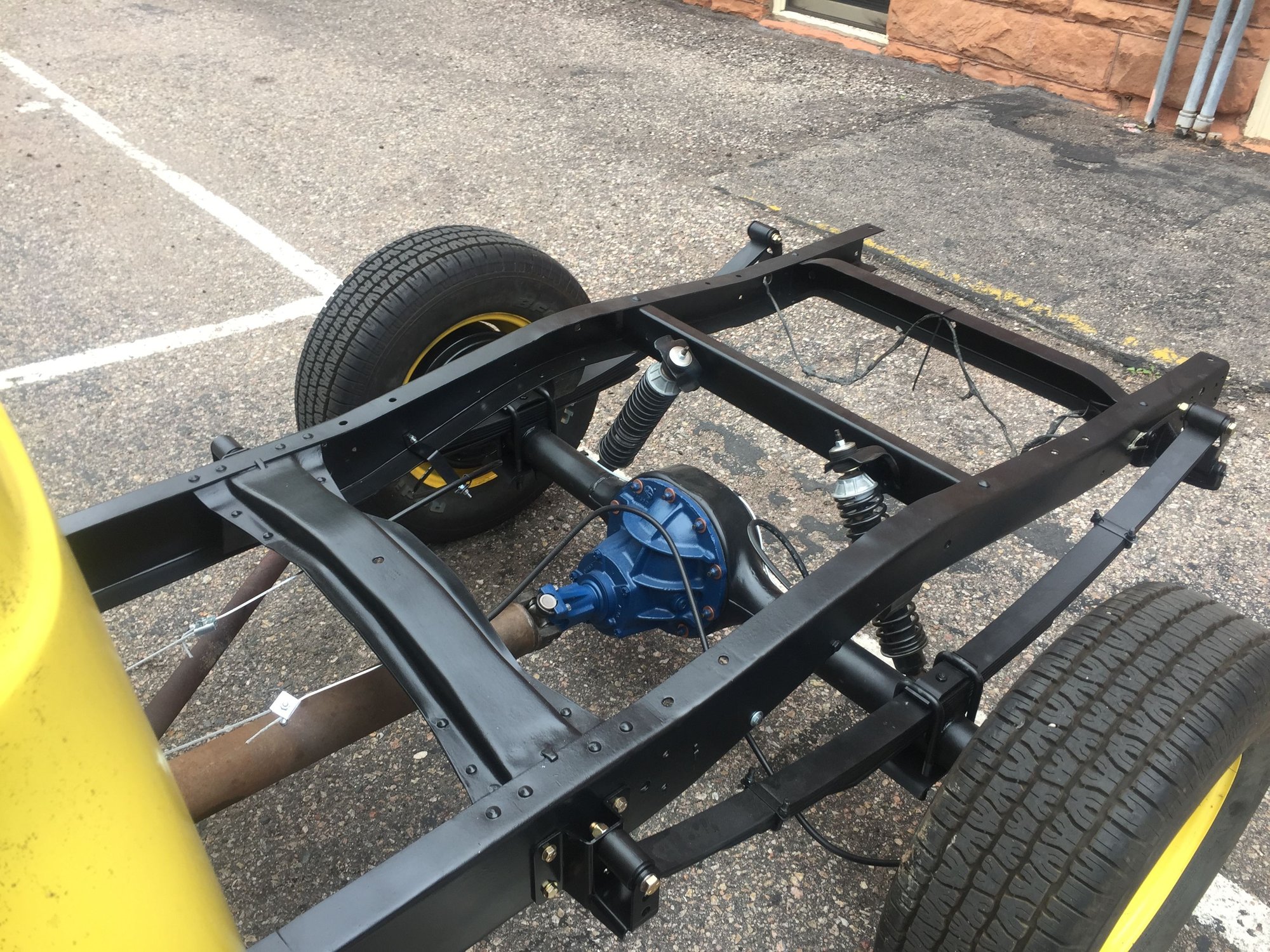 Ford 9 inch rear end installed - Ford Truck Enthusiasts Forums