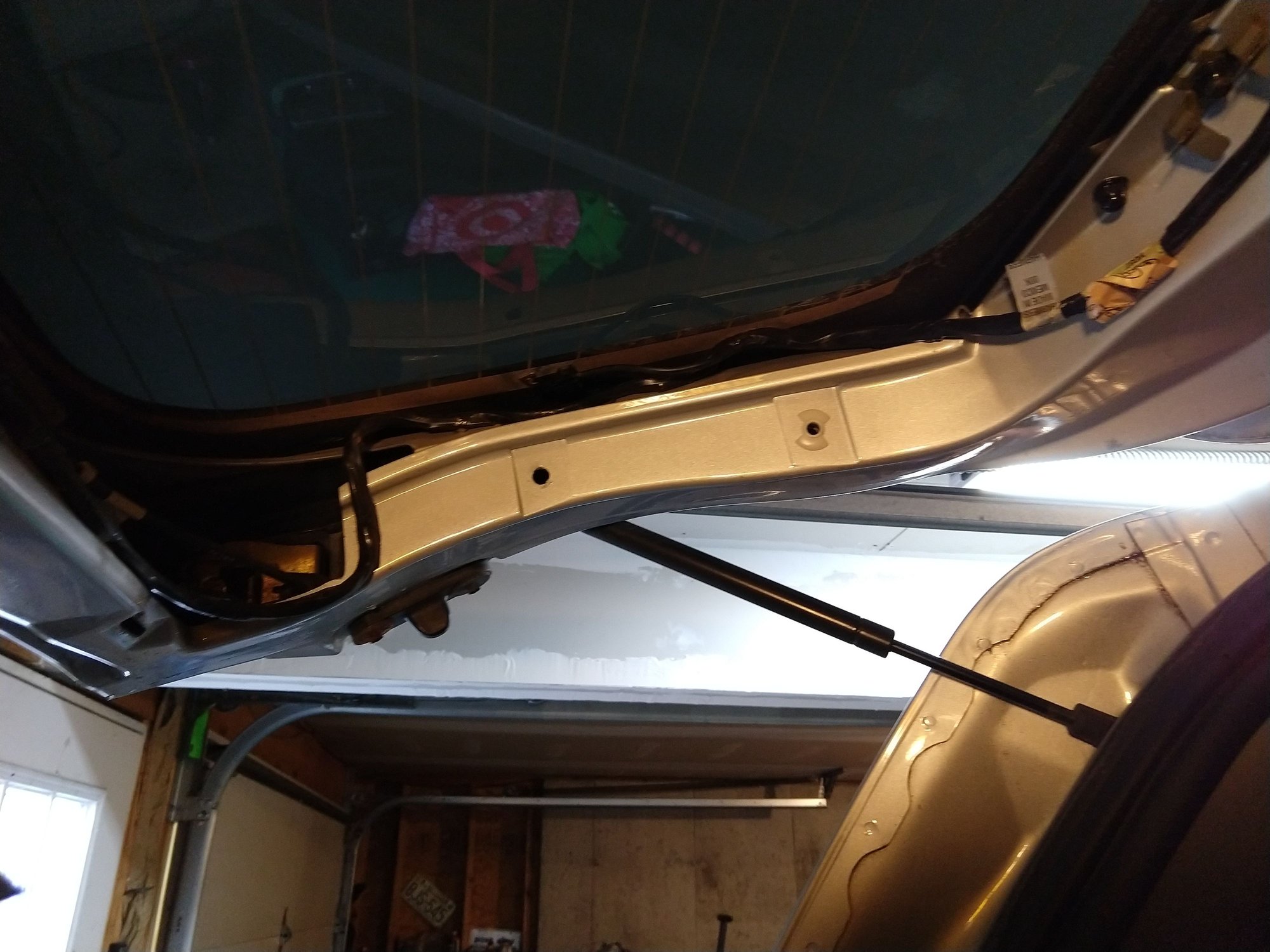 How to remove Excursion rear hatch trim and replace rear defroster tab ...