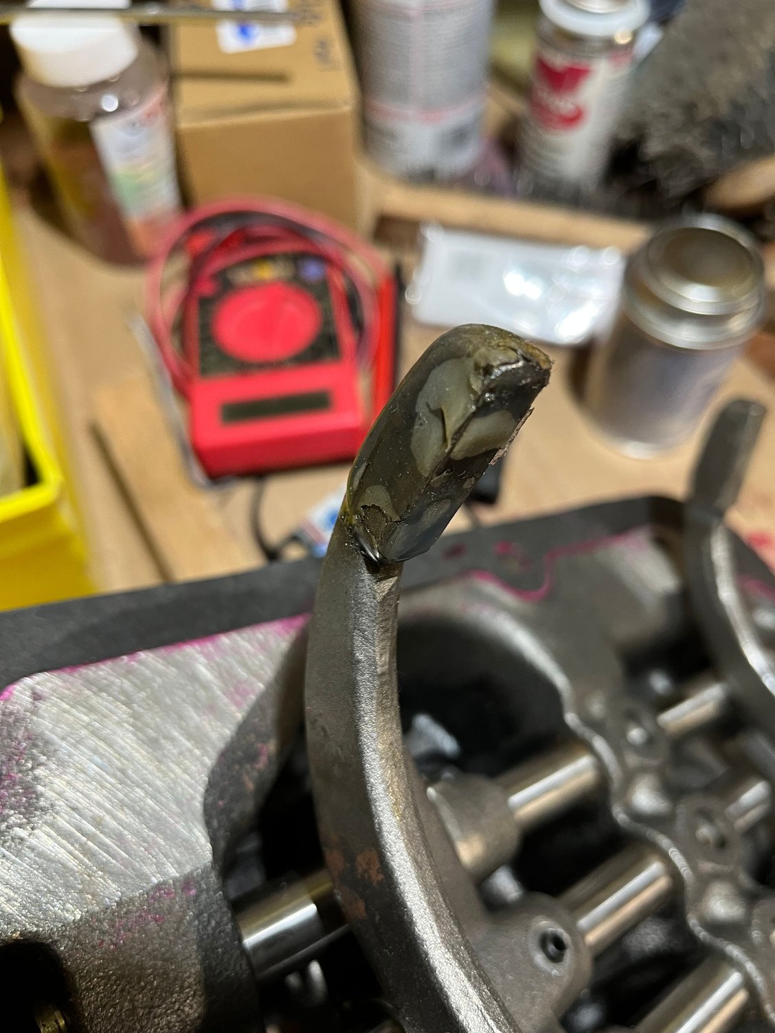 What is this on the end of my shift forks? - Ford Truck Enthusiasts Forums