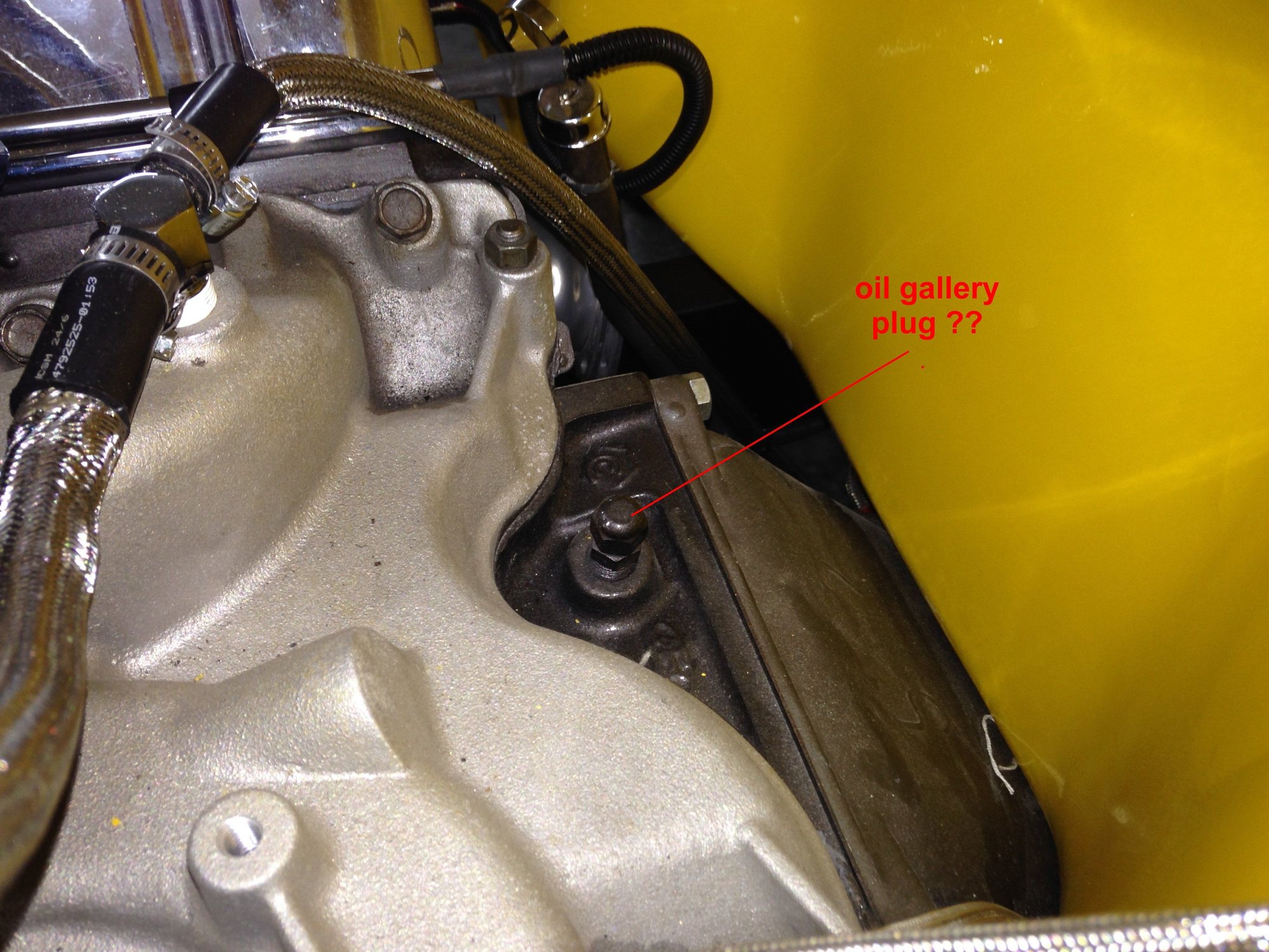 oil pressure port - Ford Truck Enthusiasts Forums