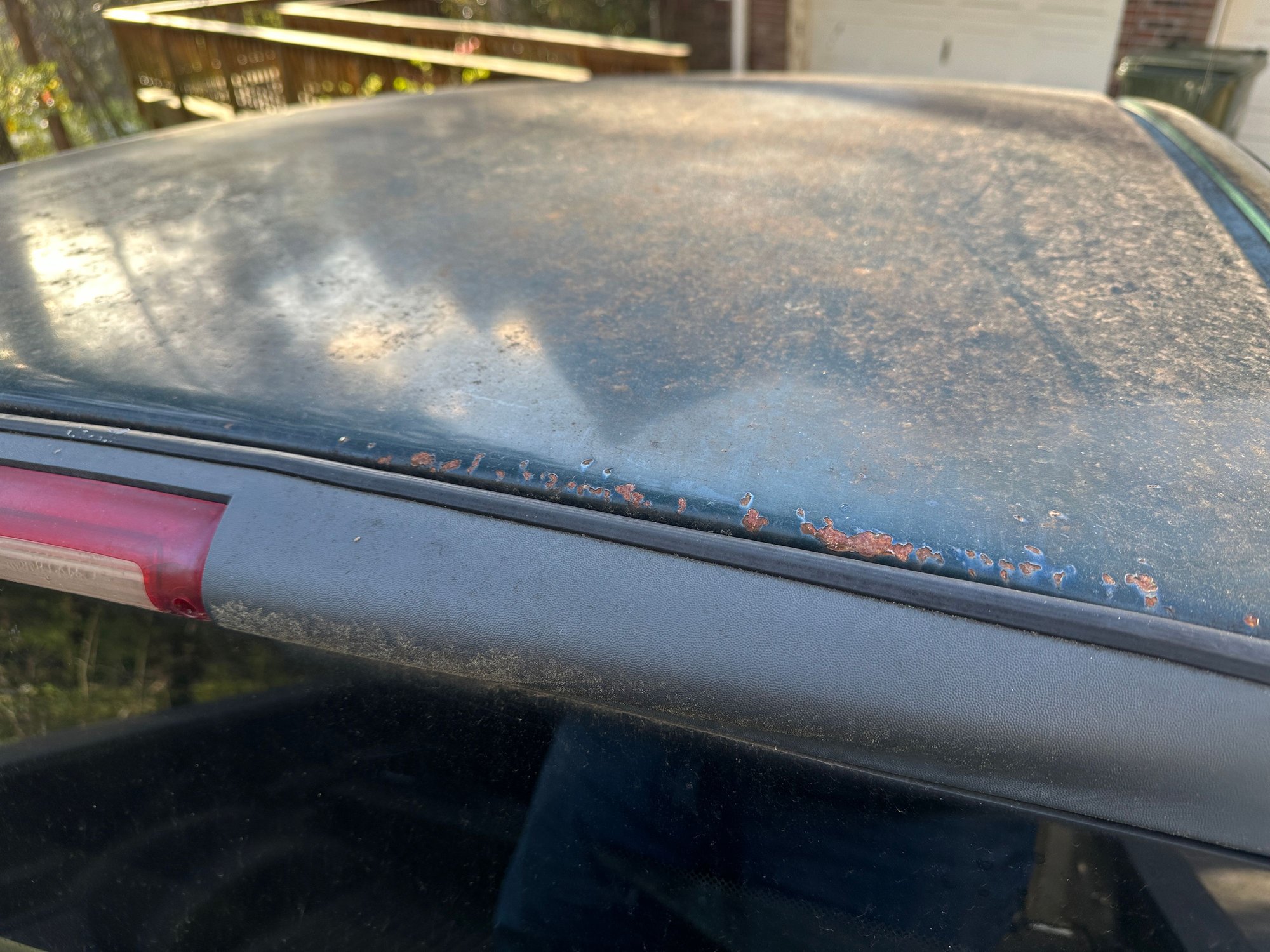 Rust on the Top Back Edge of the Cab - Ford Truck Enthusiasts Forums