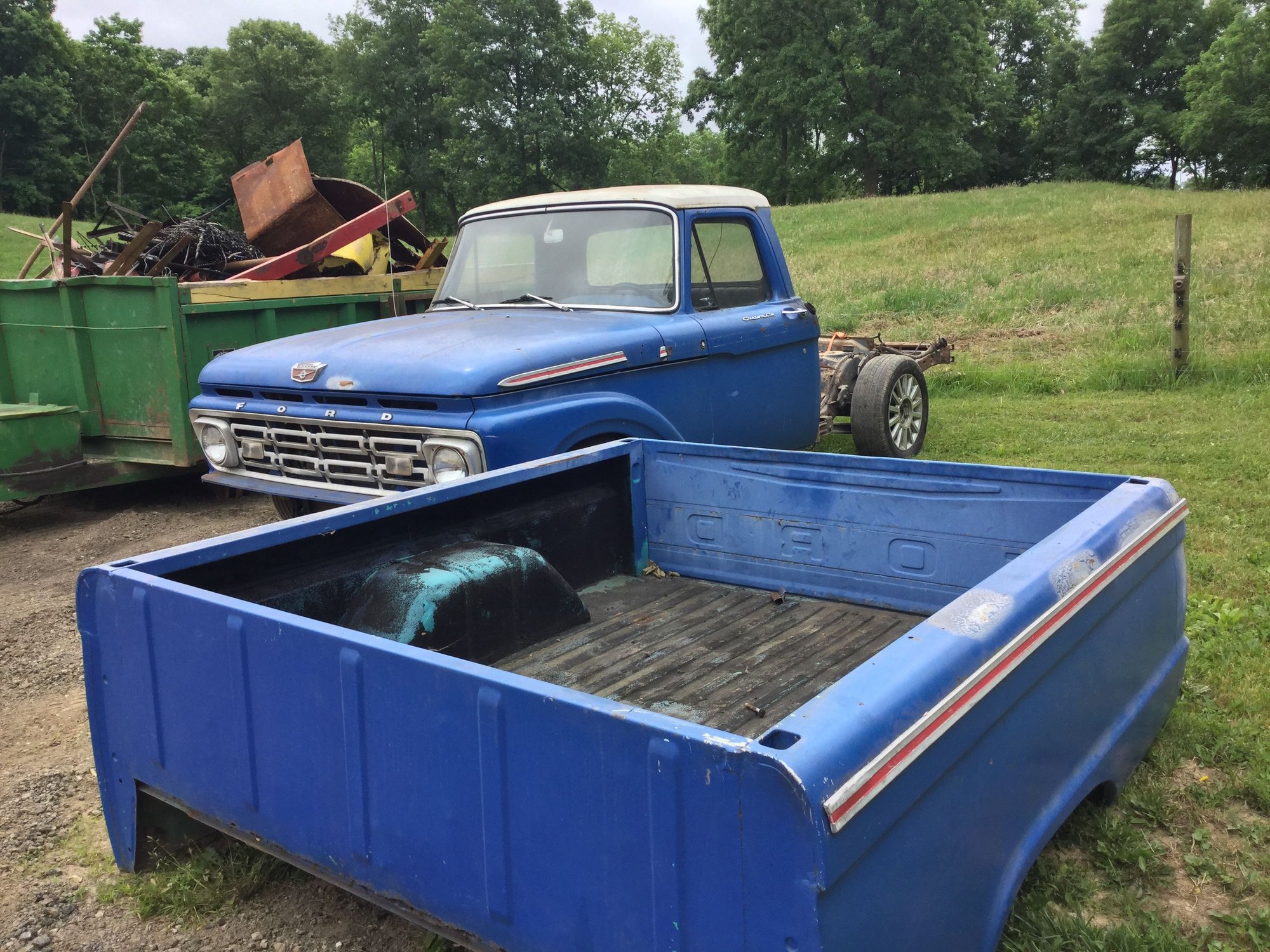 1964 F100 Grand Marquis (Crown Vic) Frame Swap - Page 2 - Ford Truck ...