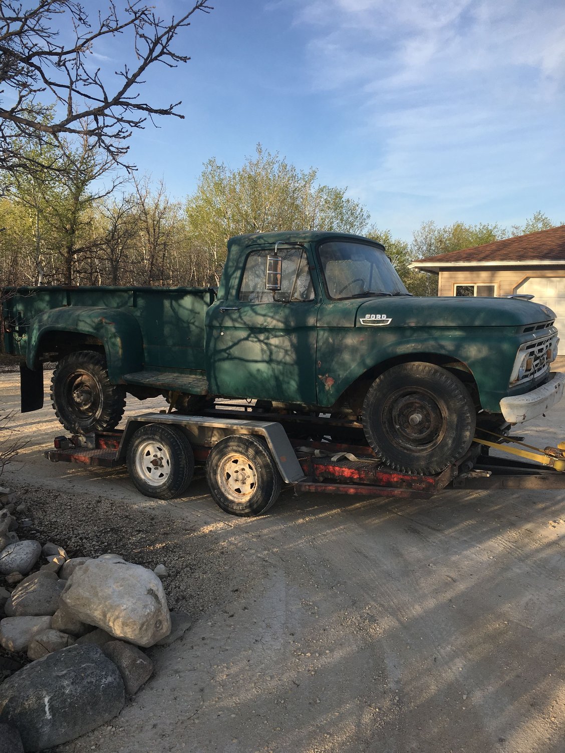 1964 F350 factory dump with 10 foot stepside box - Ford Truck ...