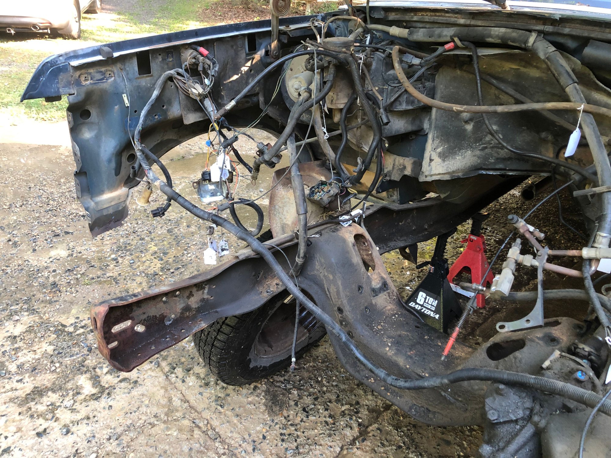 Converting an '87 F350 Crew Cab Dually to 4WD - Ford Truck Enthusiasts ...