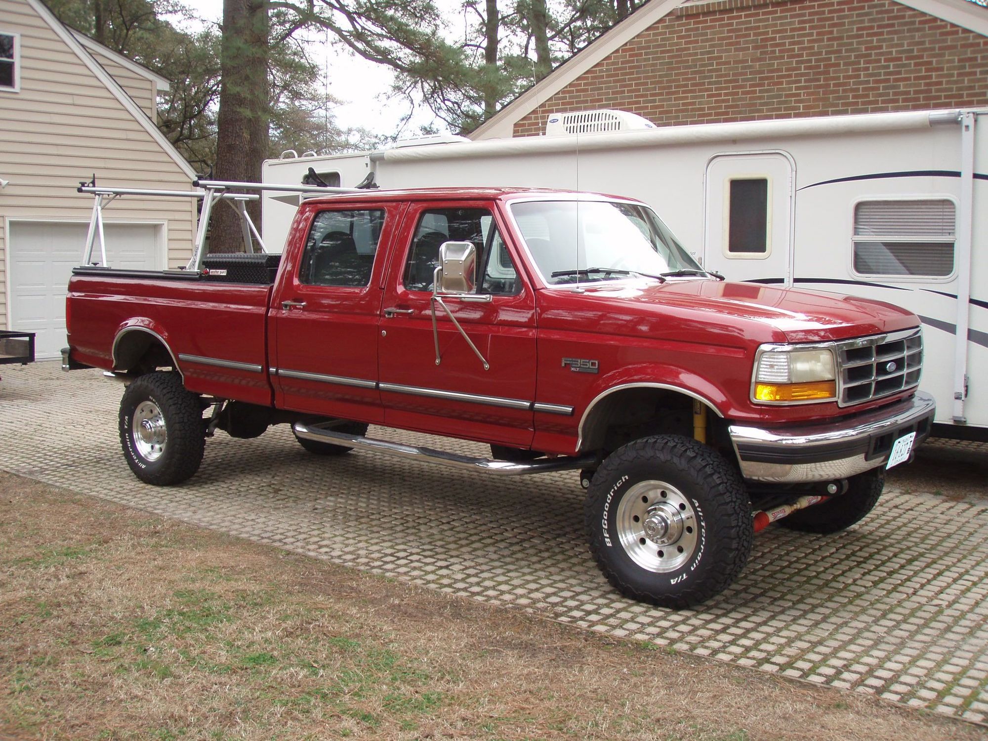 97 F-350 4x4 PMF RSK with Super Duty springs install - Glad I did it ...