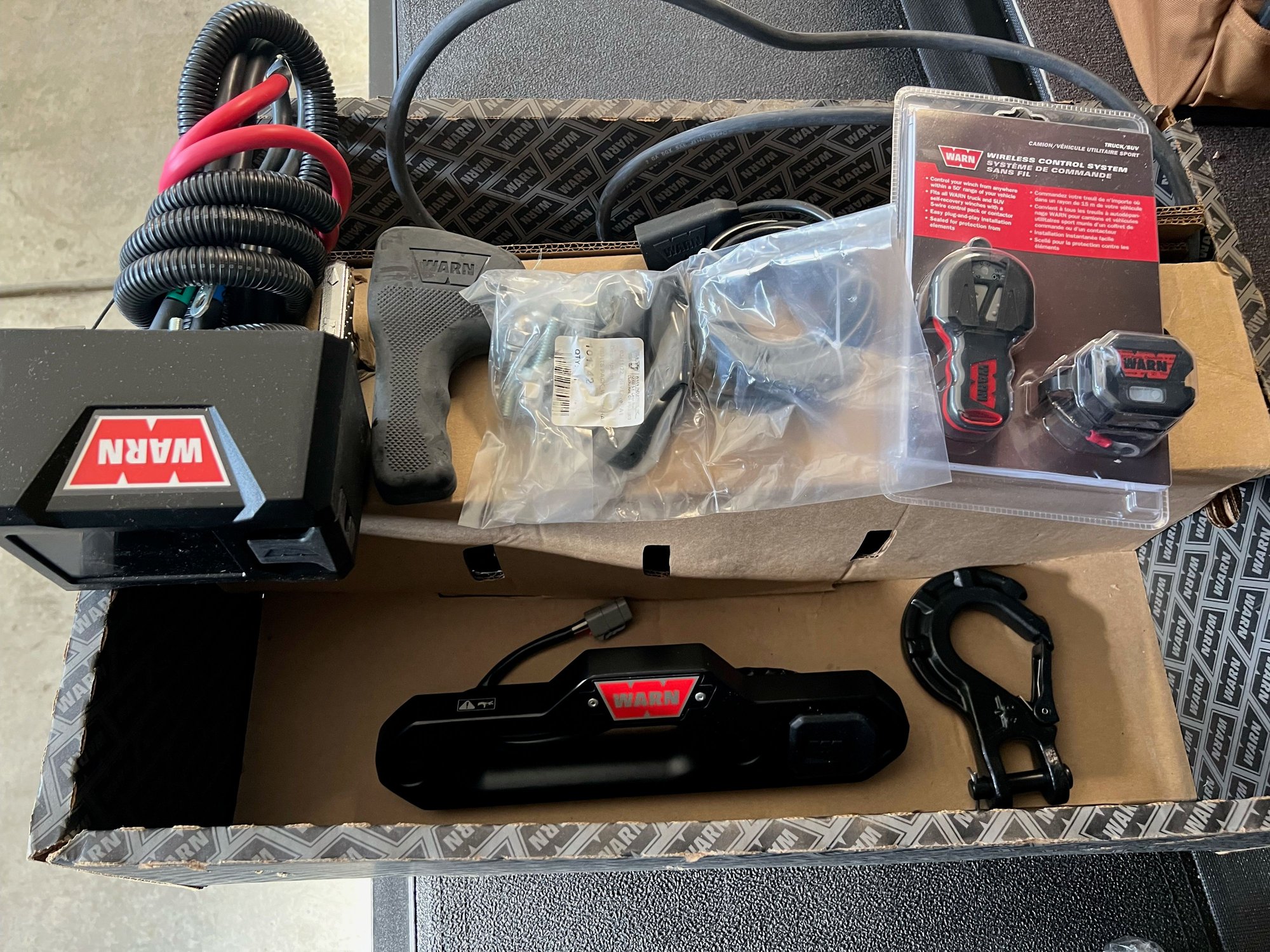 F250-F350 Factory Winch kit & TPMS sensor & Trailer camera Kit - Ford ...