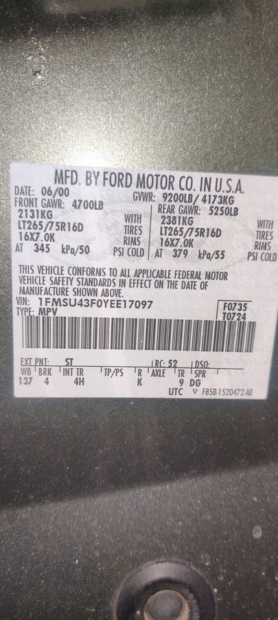 Gear ratio? - Ford Truck Enthusiasts Forums