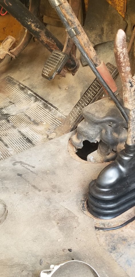 1970 F600 2wd 4speed shifter boot oval - Ford Truck Enthusiasts Forums