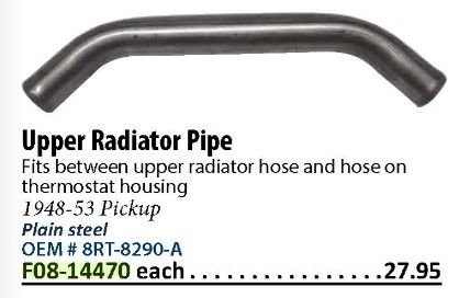 53 f100 flathead radiator hoses - Ford Truck Enthusiasts Forums