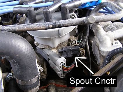 1989 E250 351ci , spout connector location. - Ford Truck Enthusiasts Forums