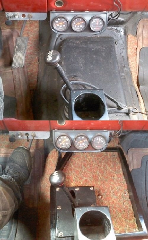 Looking to make or buy an under dash storage tray - Ford Truck ...