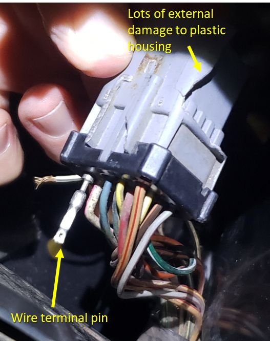 Proper Method to Reinsert a Wire Pulled from Connector - Ford Truck ...