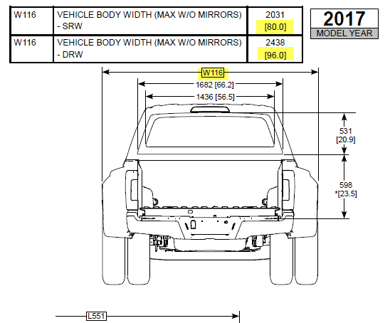 F450 dimensions - Ford Truck Enthusiasts Forums