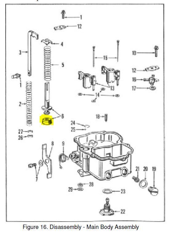 272 2-barrel accelerator pump diaphragm - Ford Truck Enthusiasts Forums