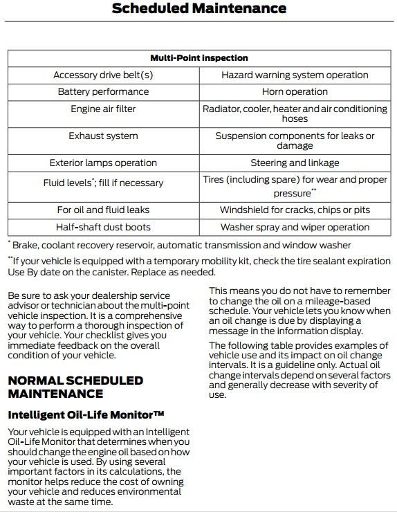 service intervals? - Ford Truck Enthusiasts Forums