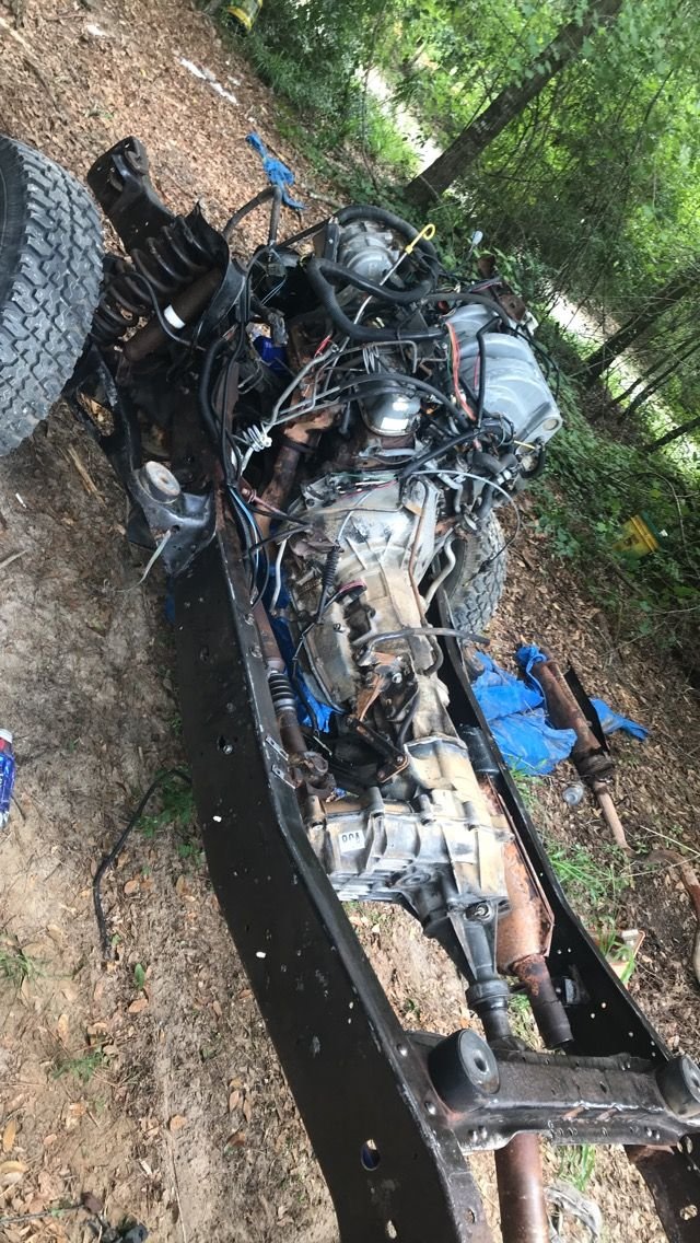 1992 Ford F-150 frame up rebuild from use 1988 frame - Ford Truck ...