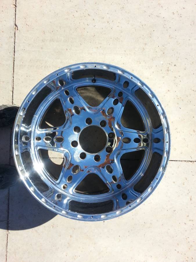 Rims, Wheels, 22" x 11", -25 offset, chrome, 8 x 170, - $700 - Ford ...