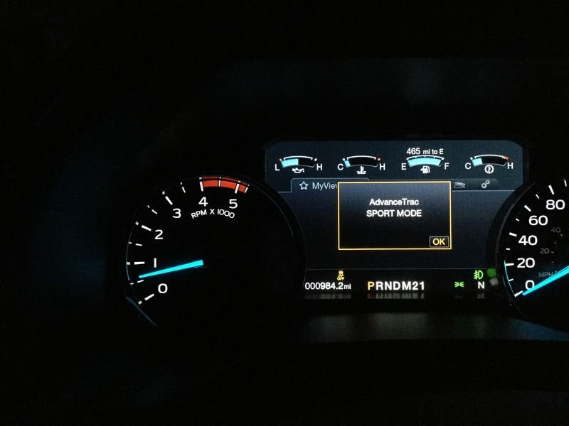 Sport mode - Ford Truck Enthusiasts Forums