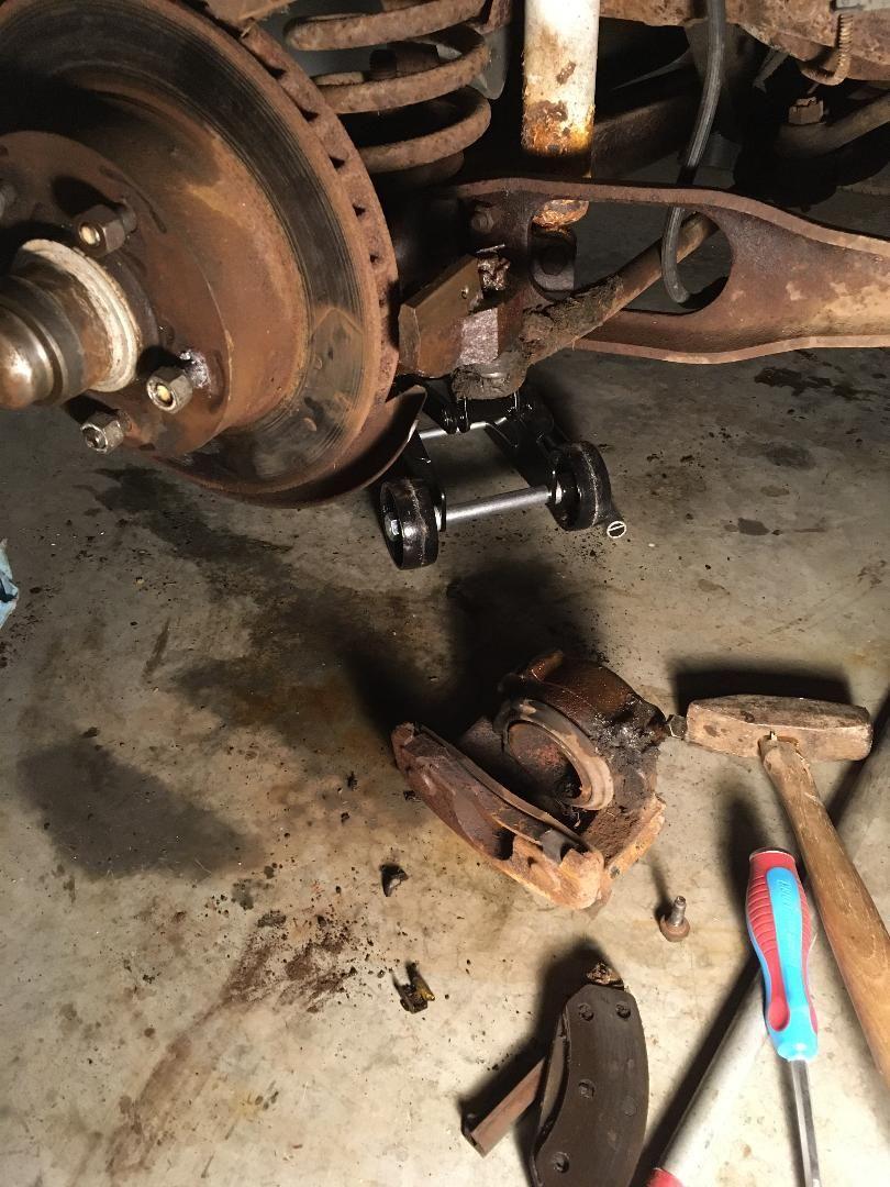 Front brake-caliper support key - Ford Truck Enthusiasts Forums