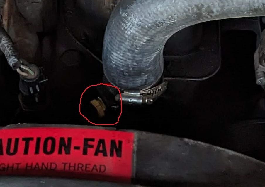 Electeic fan sensor location - Ford Truck Enthusiasts Forums