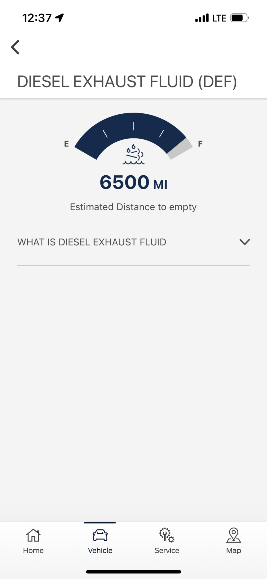 Does Your FordPass App Show DEF Level? - Ford Truck Enthusiasts Forums
