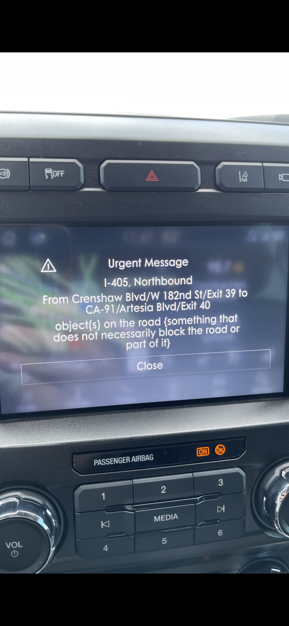 Urgent Message on SYNC Screen - Ford Truck Enthusiasts Forums
